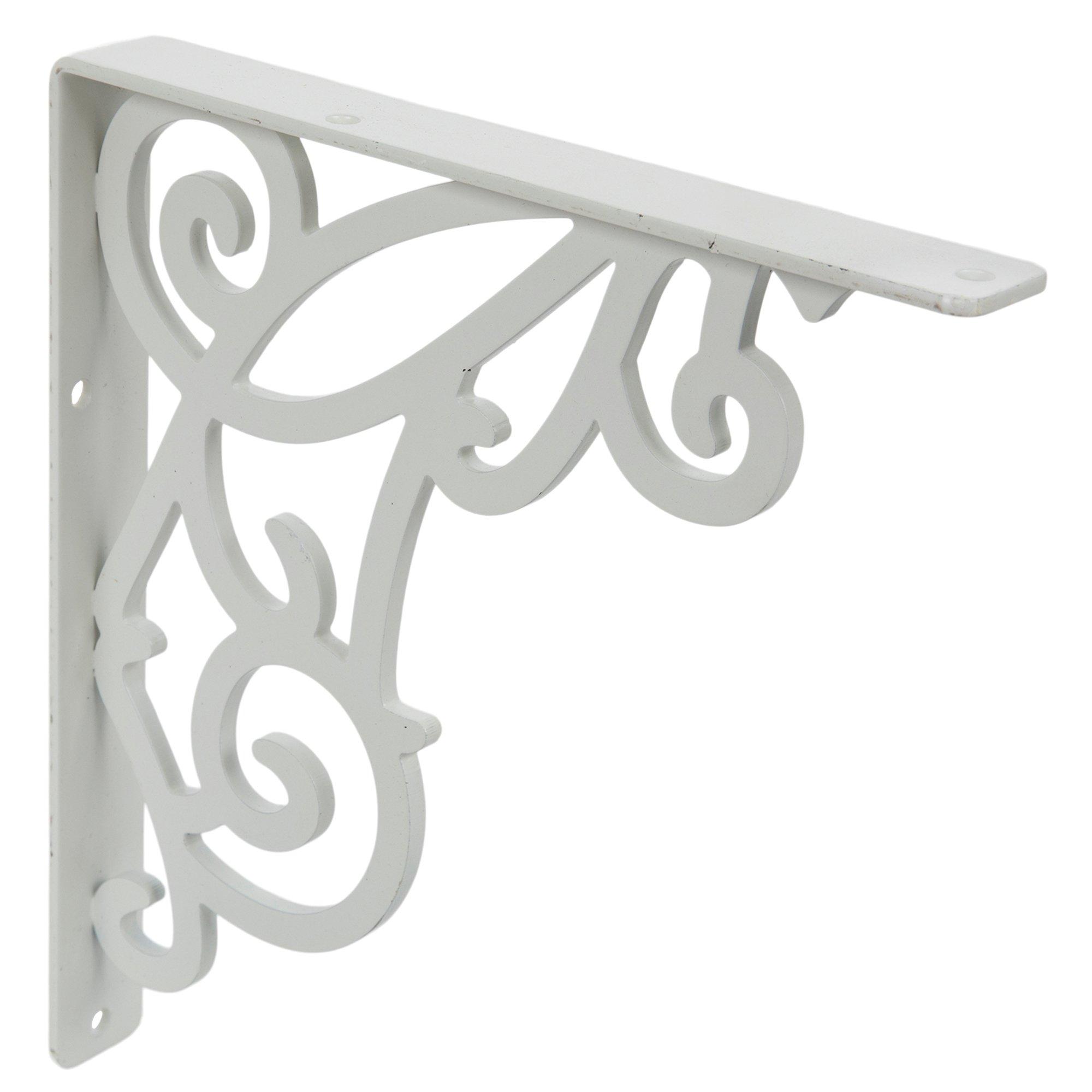 White Scrollwork Metal Bracket | Hobby Lobby | 2518132