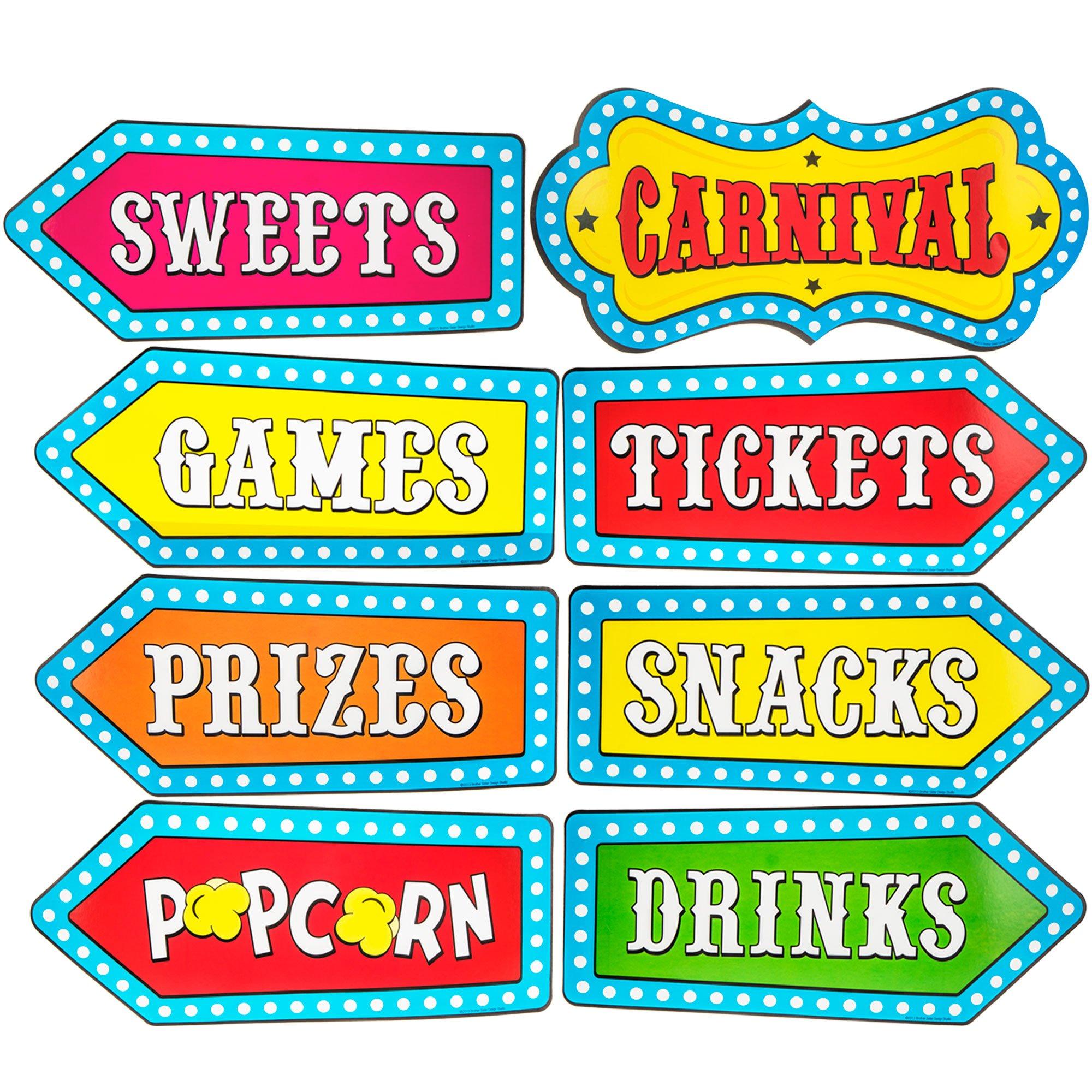 Circus Sign Cutouts | Hobby Lobby | 251934