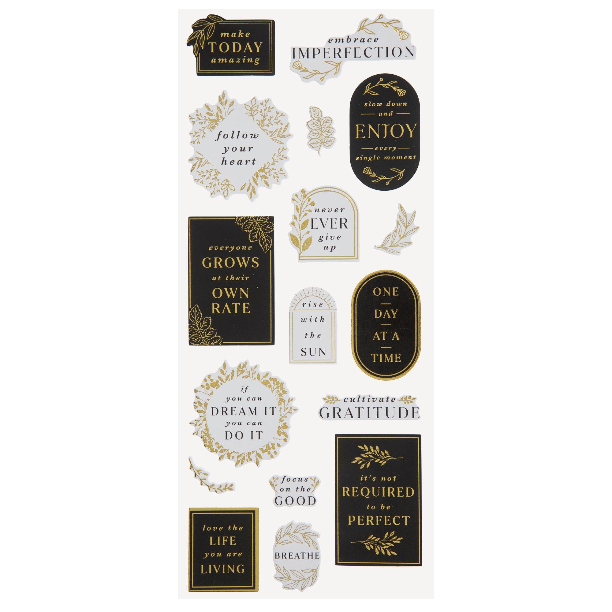 Inspirational Foil Stickers | Hobby Lobby | 2519734