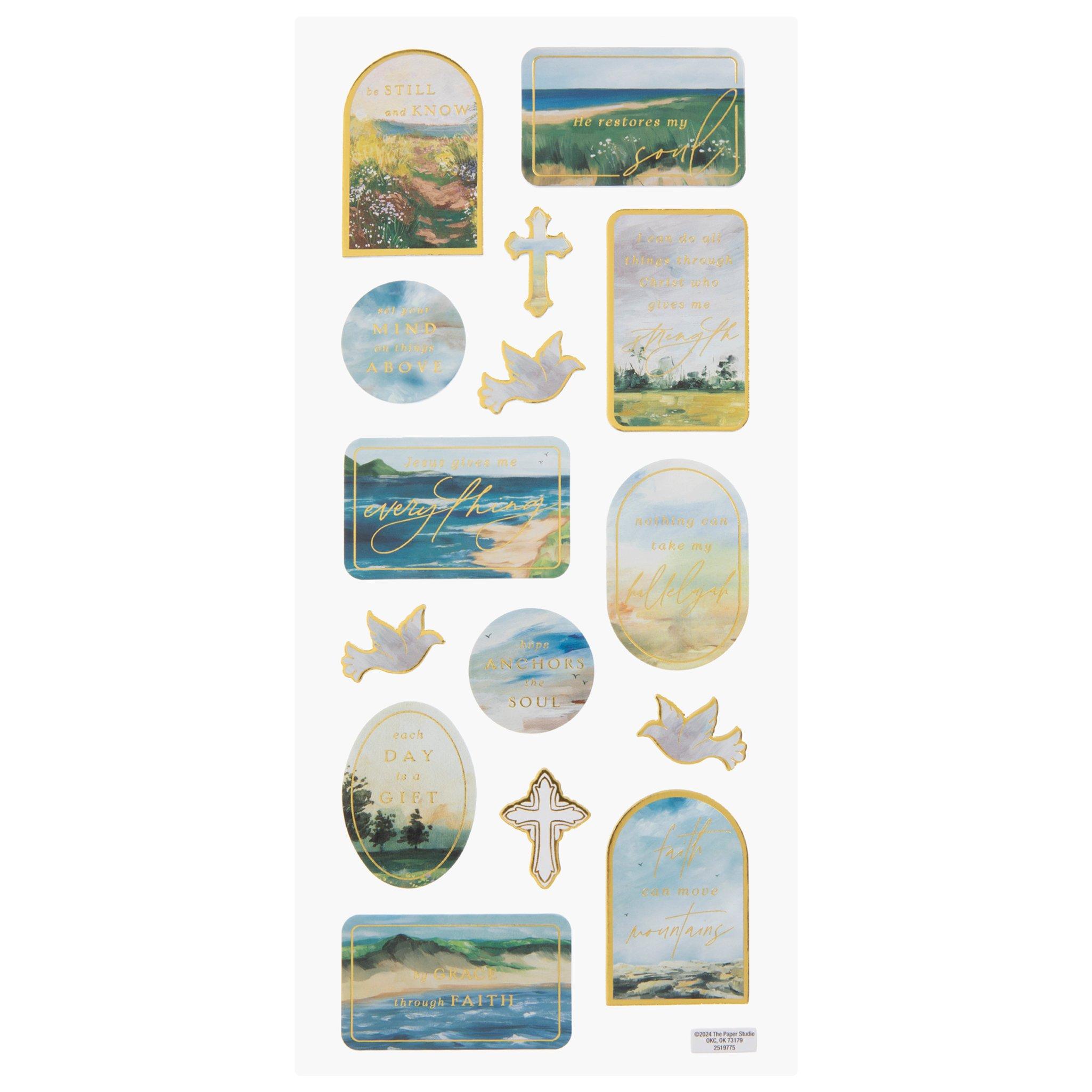 Faith Foil Foam Stickers | Hobby Lobby | 2519775