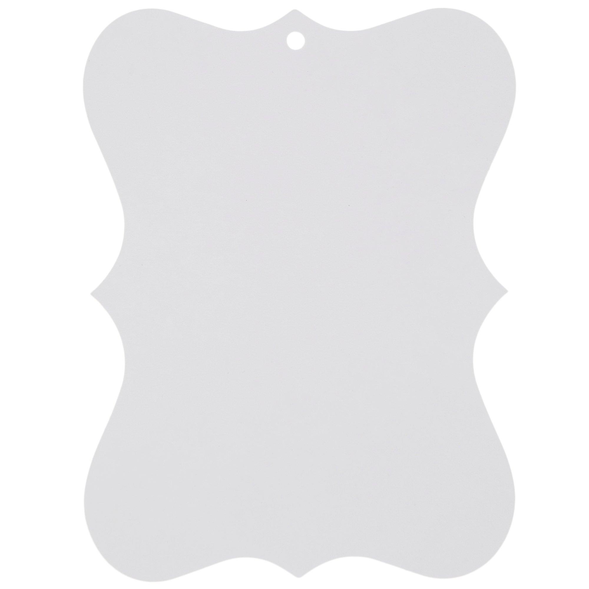White Quatrefoil Tags | Hobby Lobby | 2521102