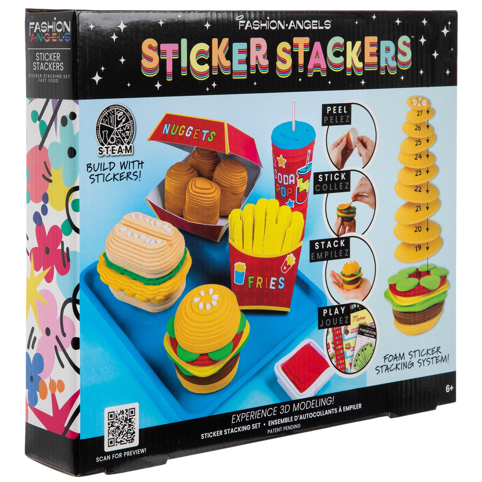 Fast Food Foam Sticker Stacking Set | Hobby Lobby | 2521771