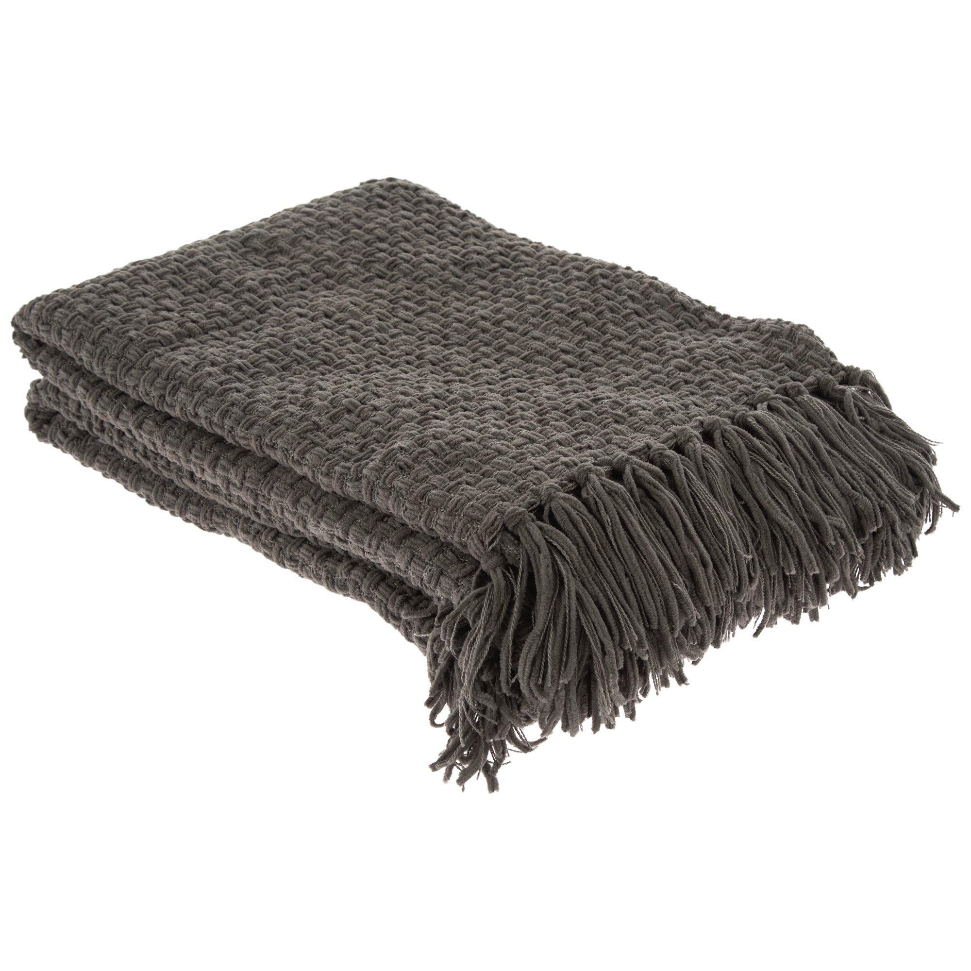 Handloom Chenille Throw Blanket | Hobby Lobby | 2524494