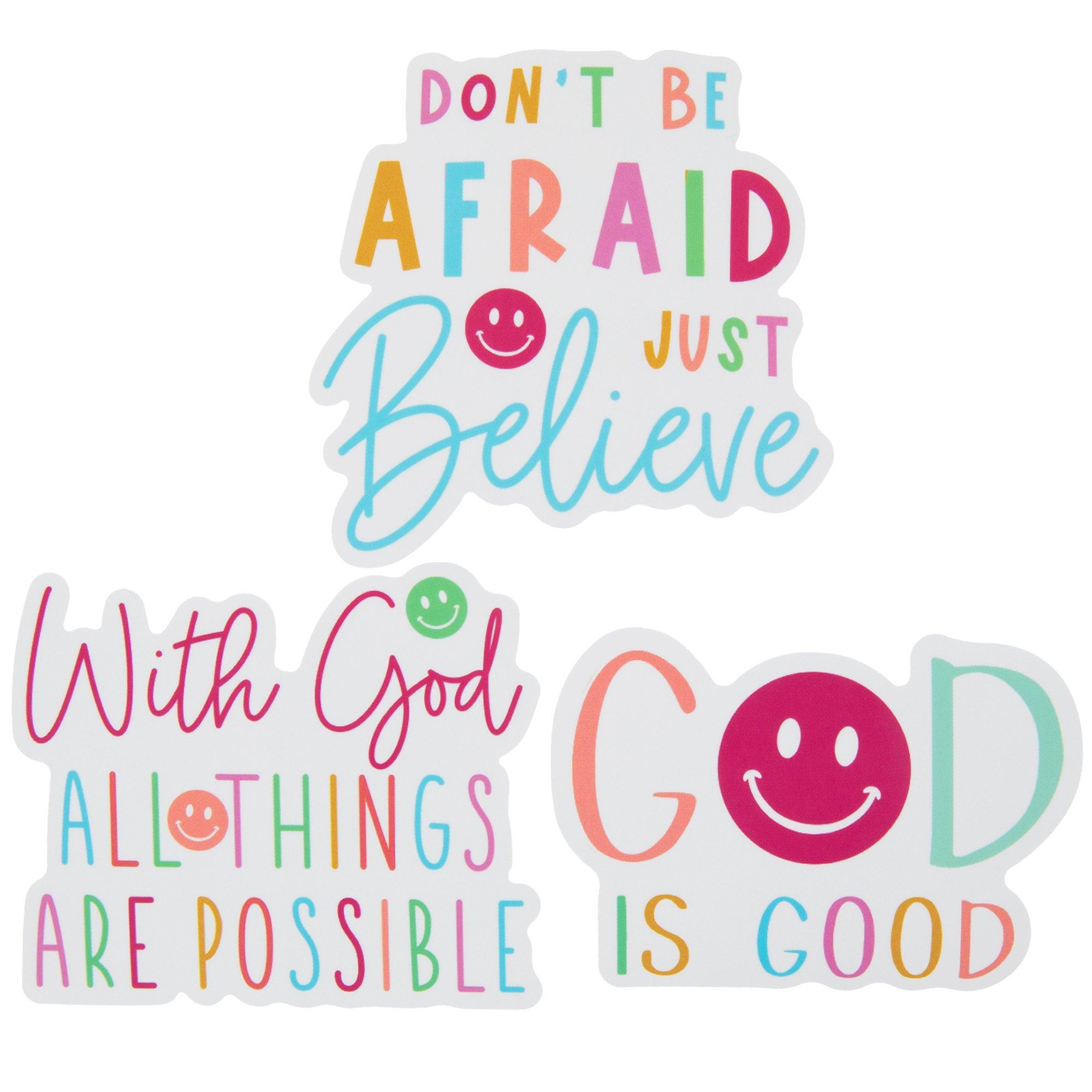 God Is Good Smiley Face Stickers | Hobby Lobby | 2525640