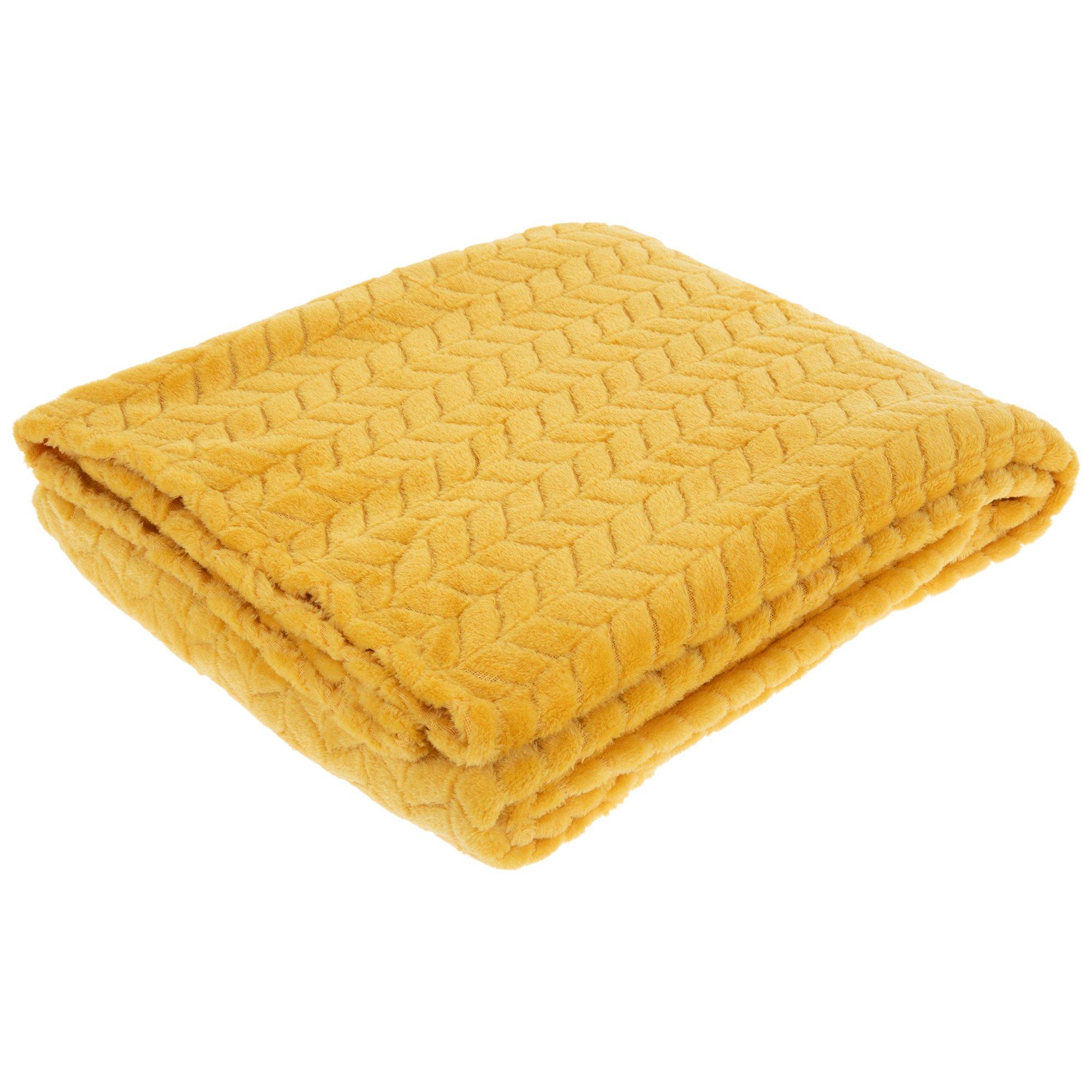Braided Fleece Throw Blanket | Hobby Lobby | 2526432