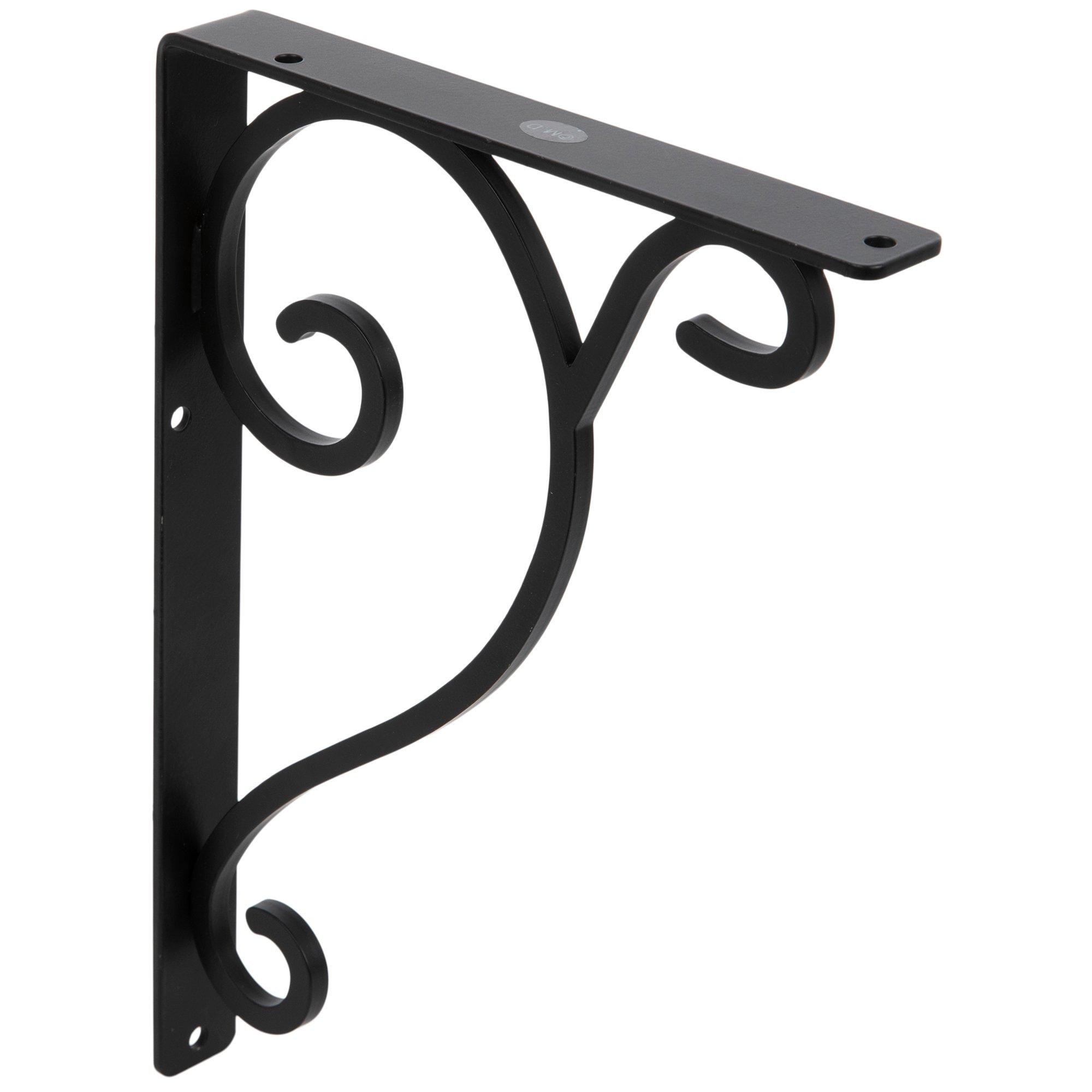 Black Flourish Metal Bracket | Hobby Lobby | 2527604