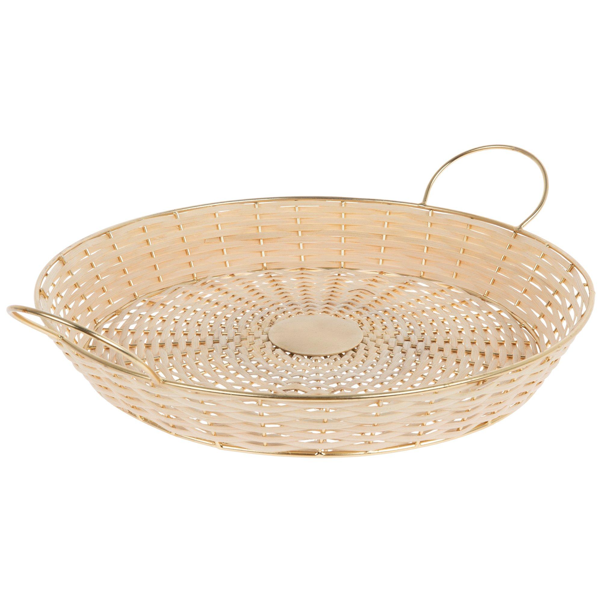 Round Wicker Tray | Hobby Lobby | 2528016