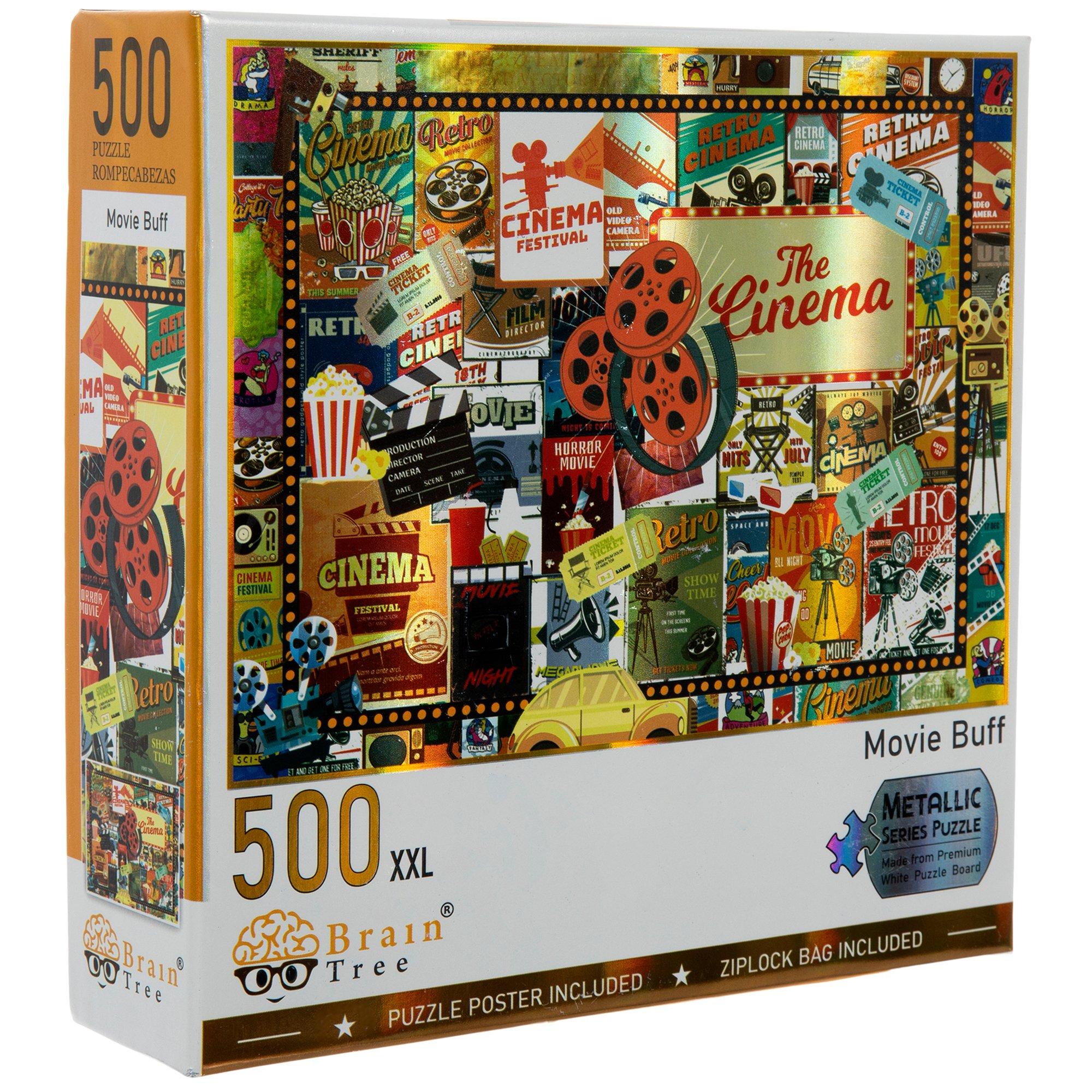 Movie Buff Metallic Puzzle | Hobby Lobby | 2528495