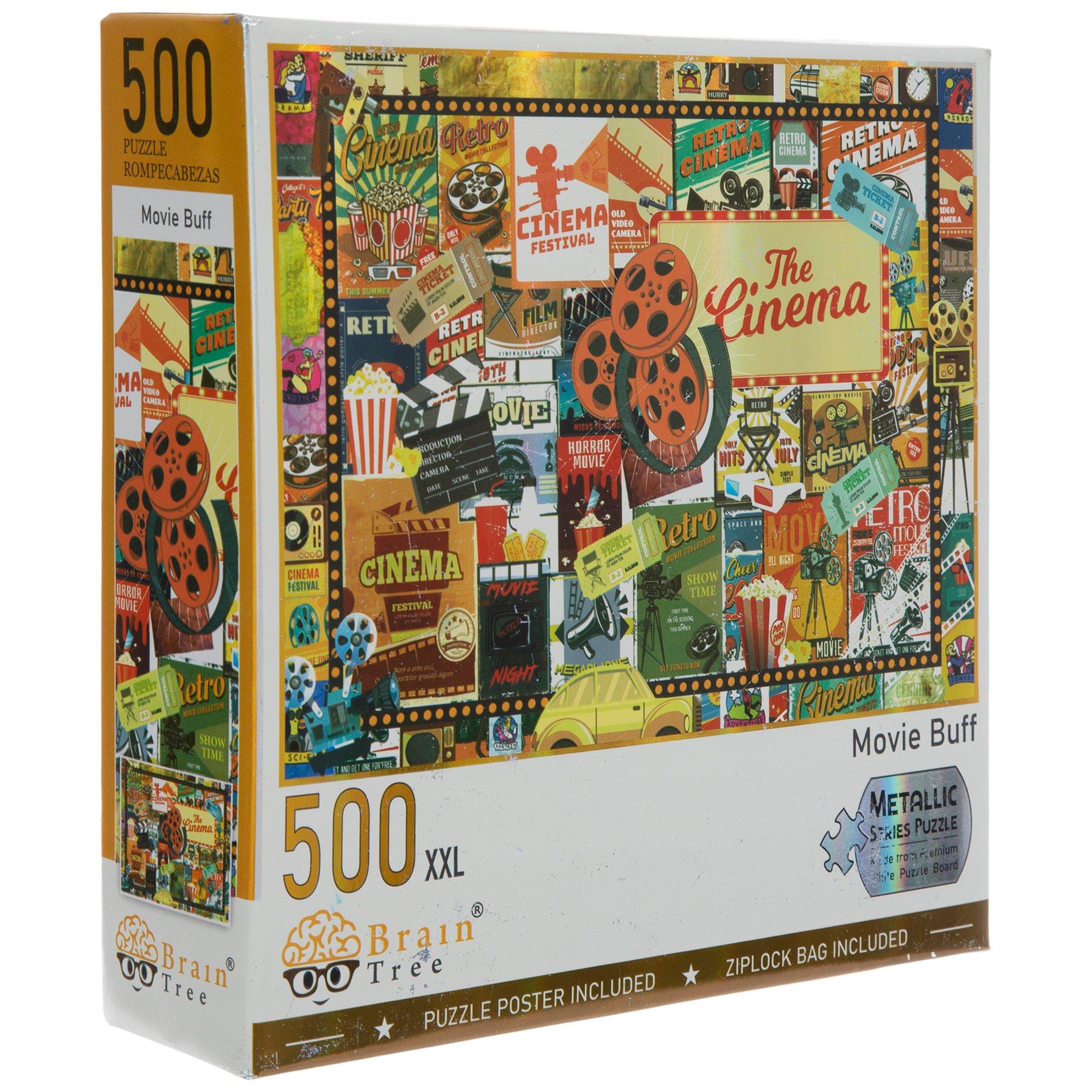 Movie Buff Metallic Puzzle | Hobby Lobby | 2528495
