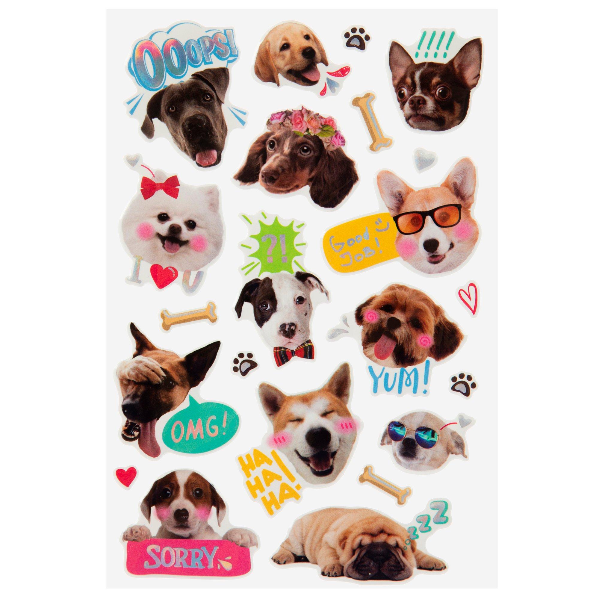 Silly Dog Puffy Stickers | Hobby Lobby | 2533123