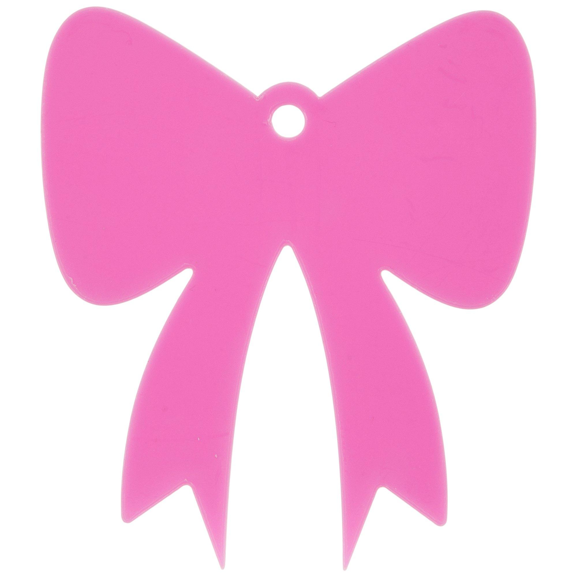 Pink Bow Acrylic Blanks | Hobby Lobby | 2533685