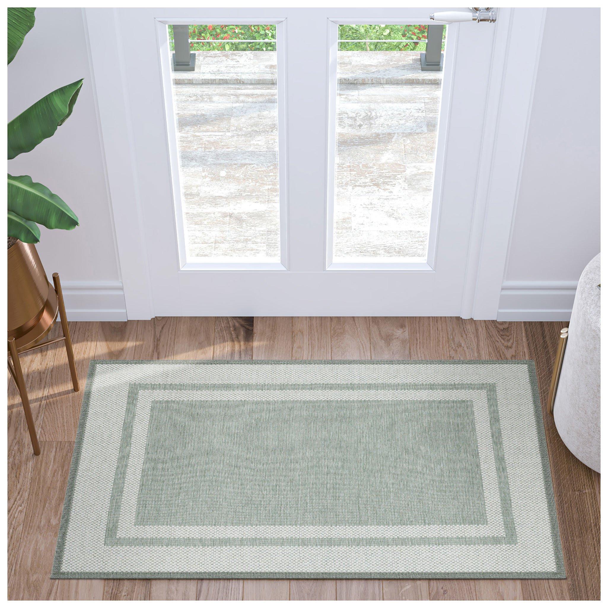 Olive & Beige Jarod Rug | Hobby Lobby | 2536472