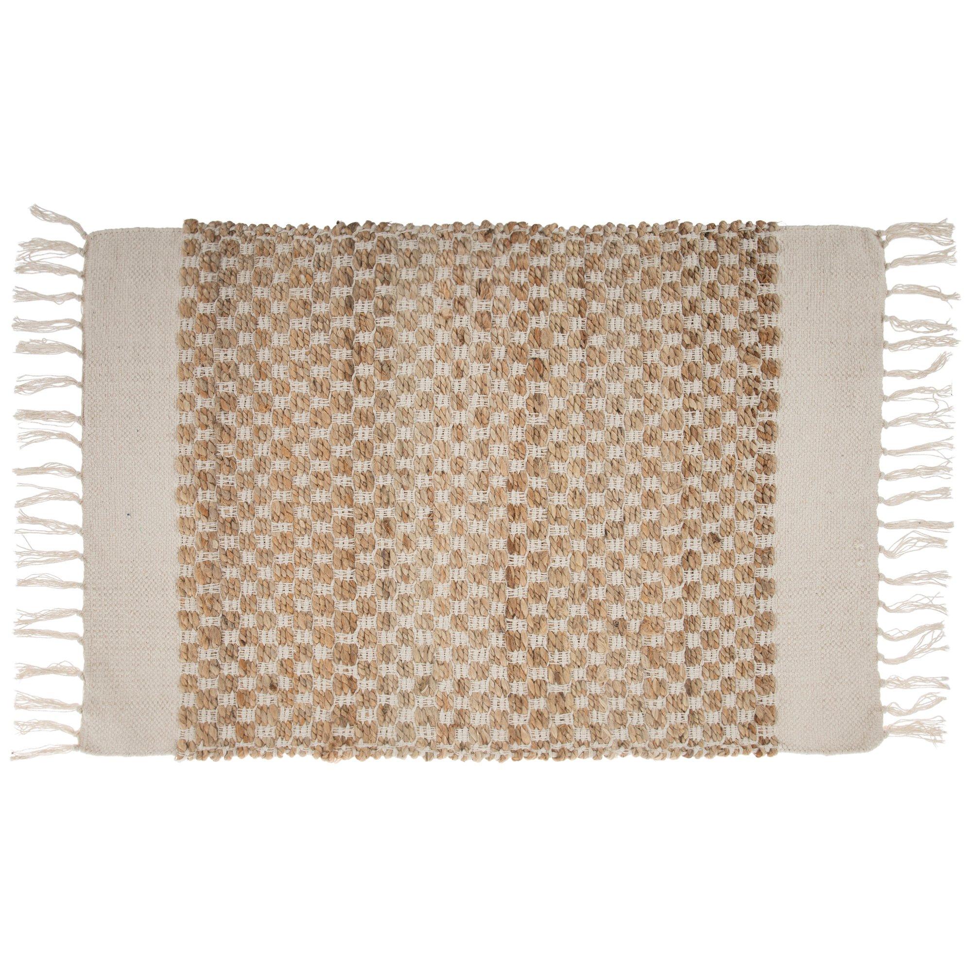 Woven Fringe Jute Rug | Hobby Lobby | 2536506