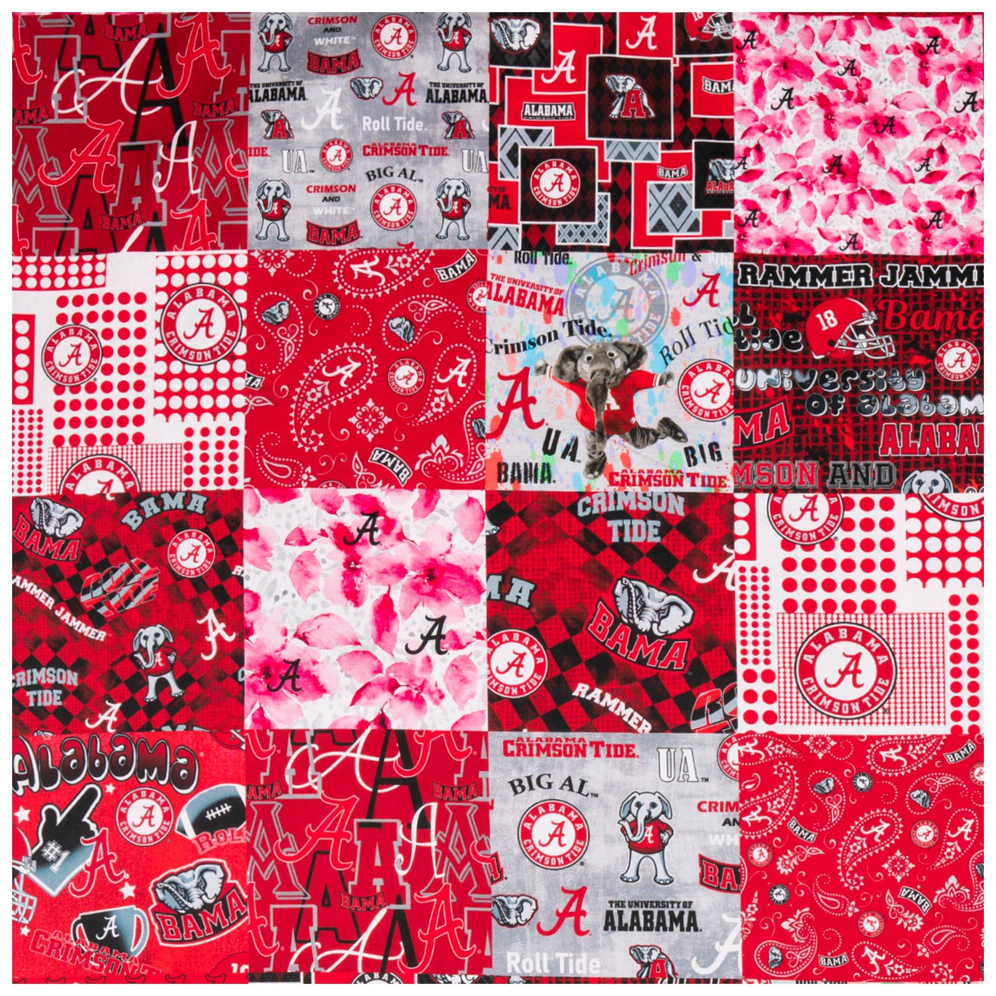 Alabama Allover Cheater Quilt Collegiate Fabric | Hobby Lobby | 2539641
