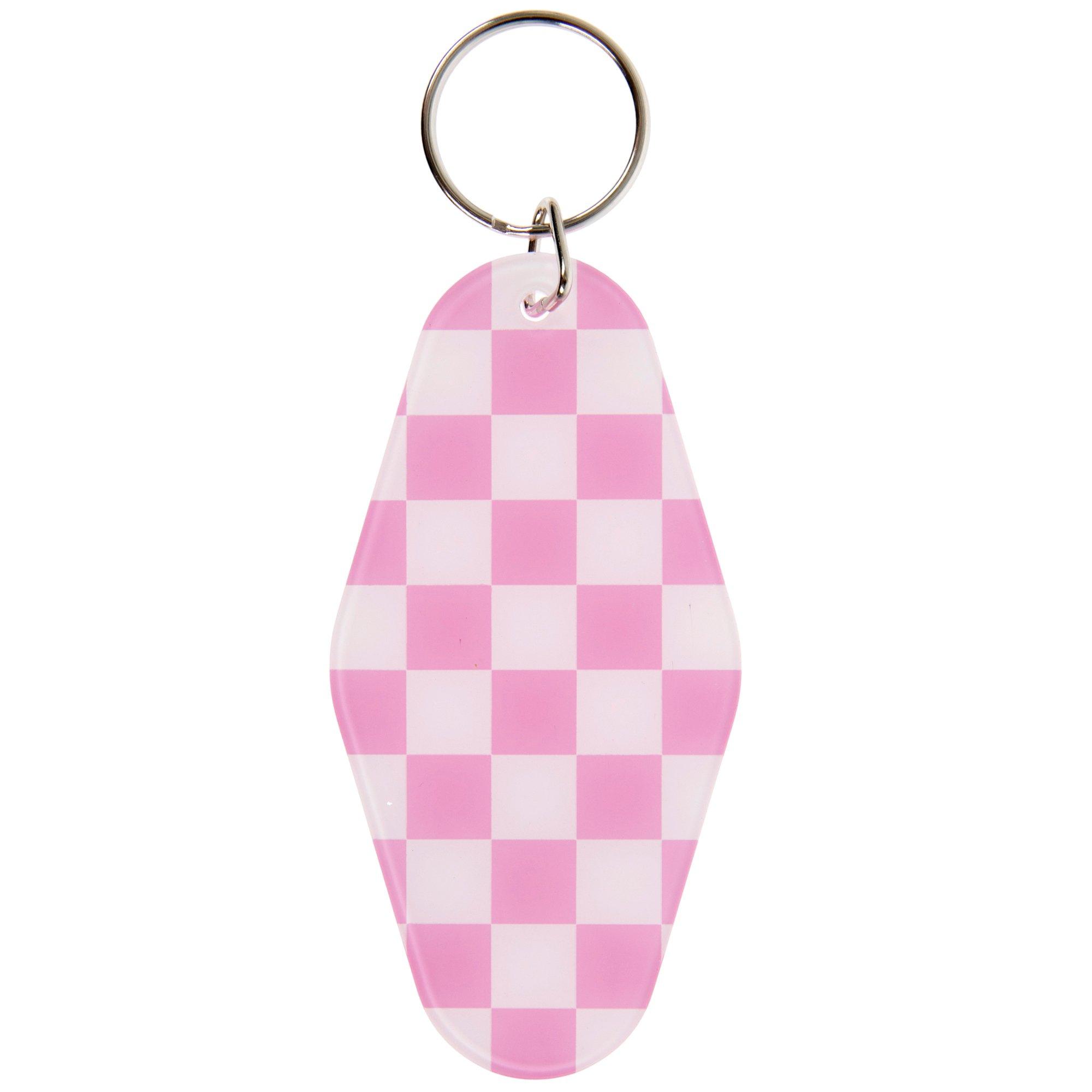 Checkered Acrylic Keychains | Hobby Lobby | 2543064