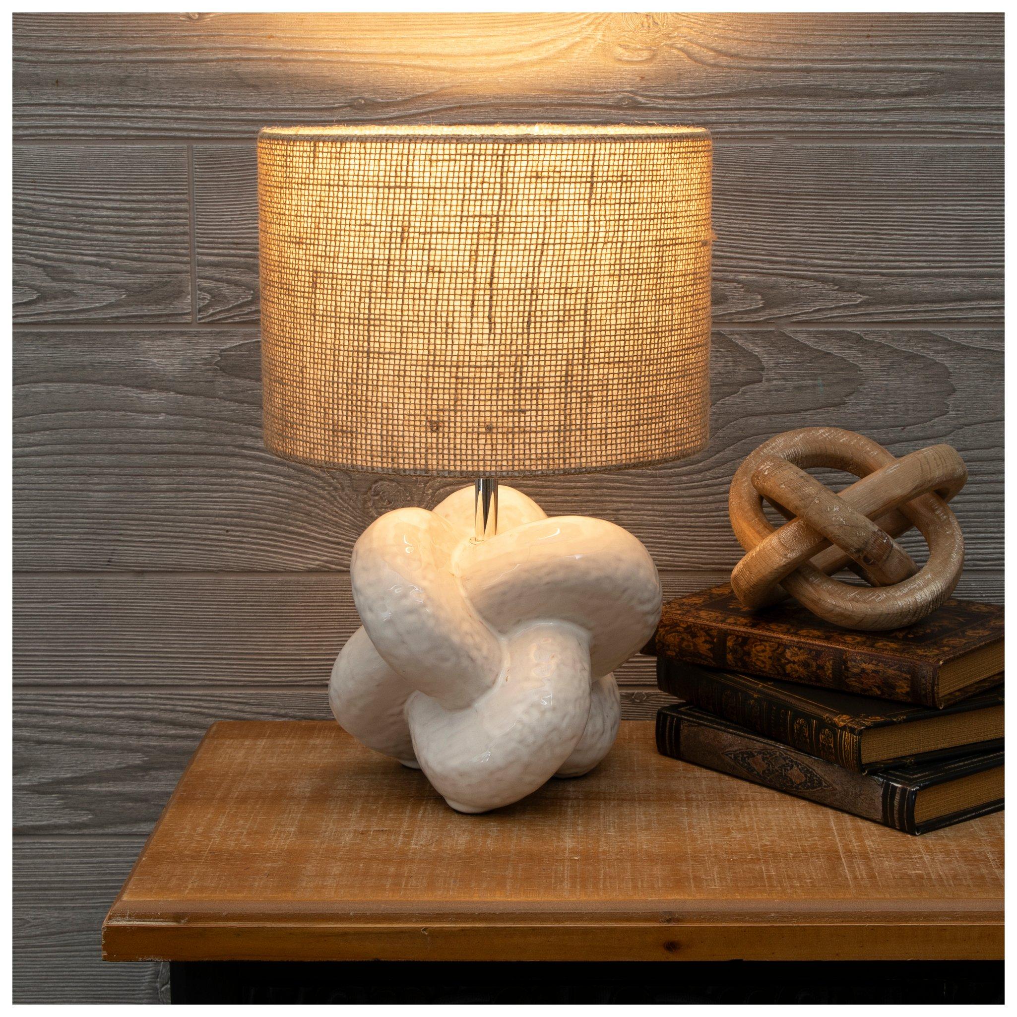 Knot Lamp With Burlap Shade | Hobby Lobby | 2544237
