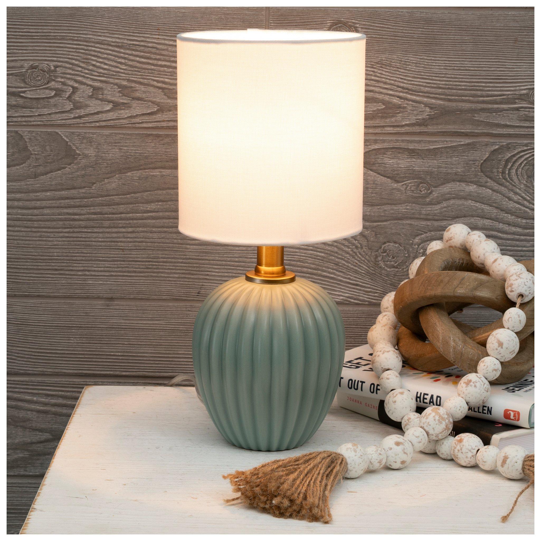 Sage Green Ceramic Table Lamps