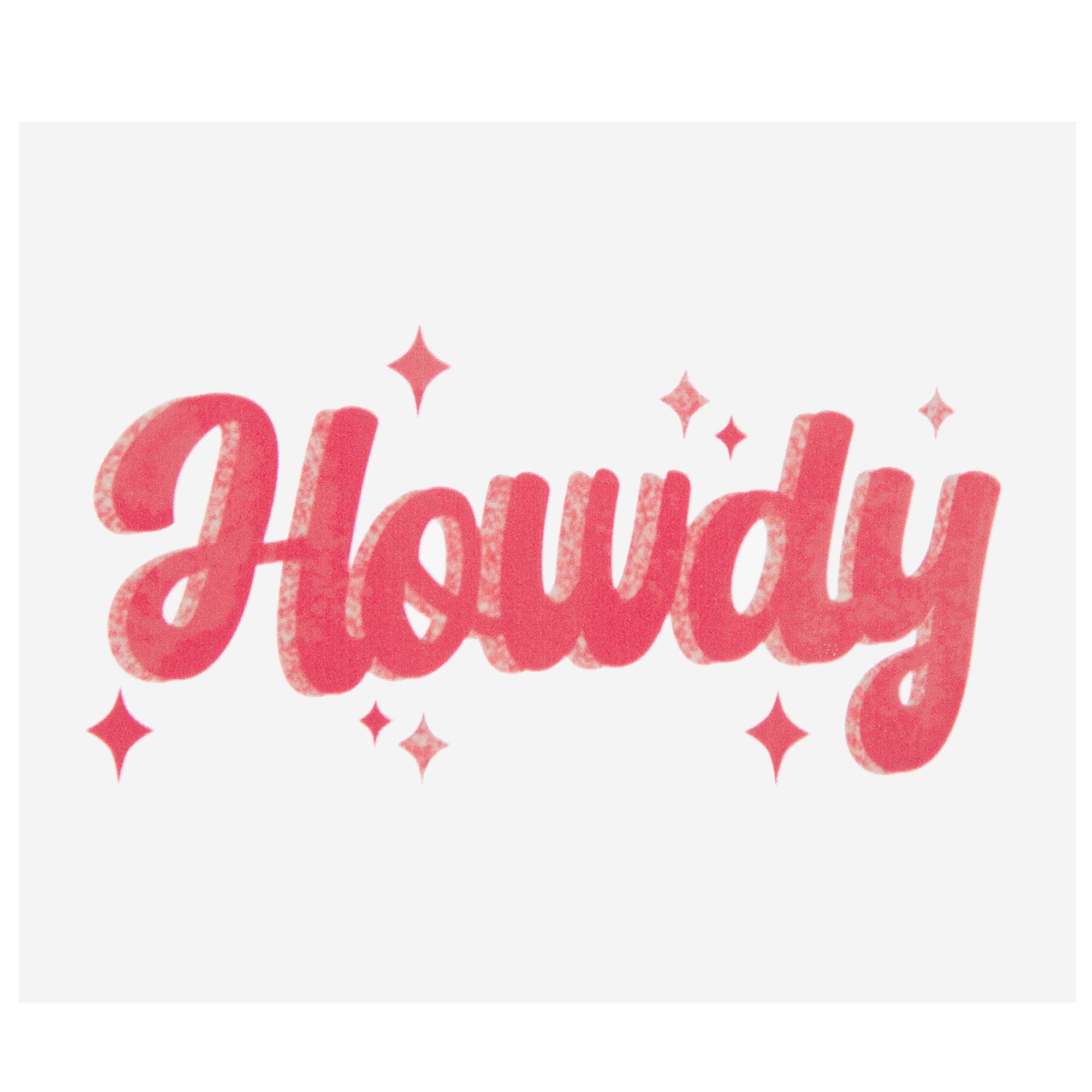 Howdy Iron-On Transfer | Hobby Lobby | 2546513