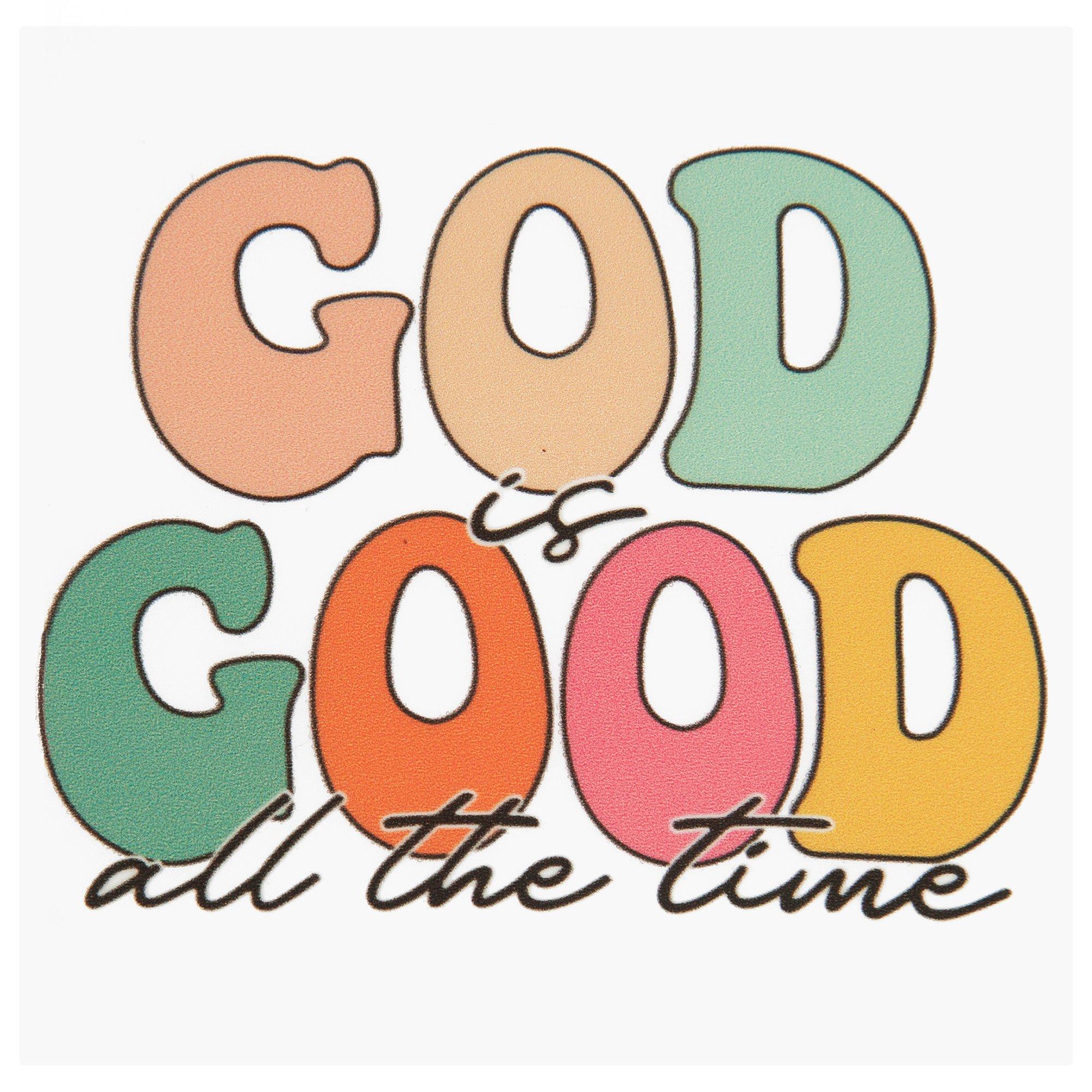 God Is Good Iron-On Transfer | Hobby Lobby | 2546661
