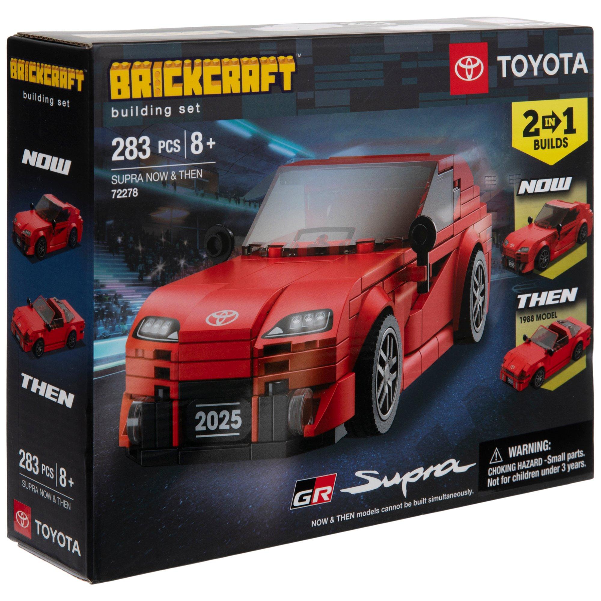 Toyota Supra Now & Then Brick Building Kit | Hobby Lobby | 2547602