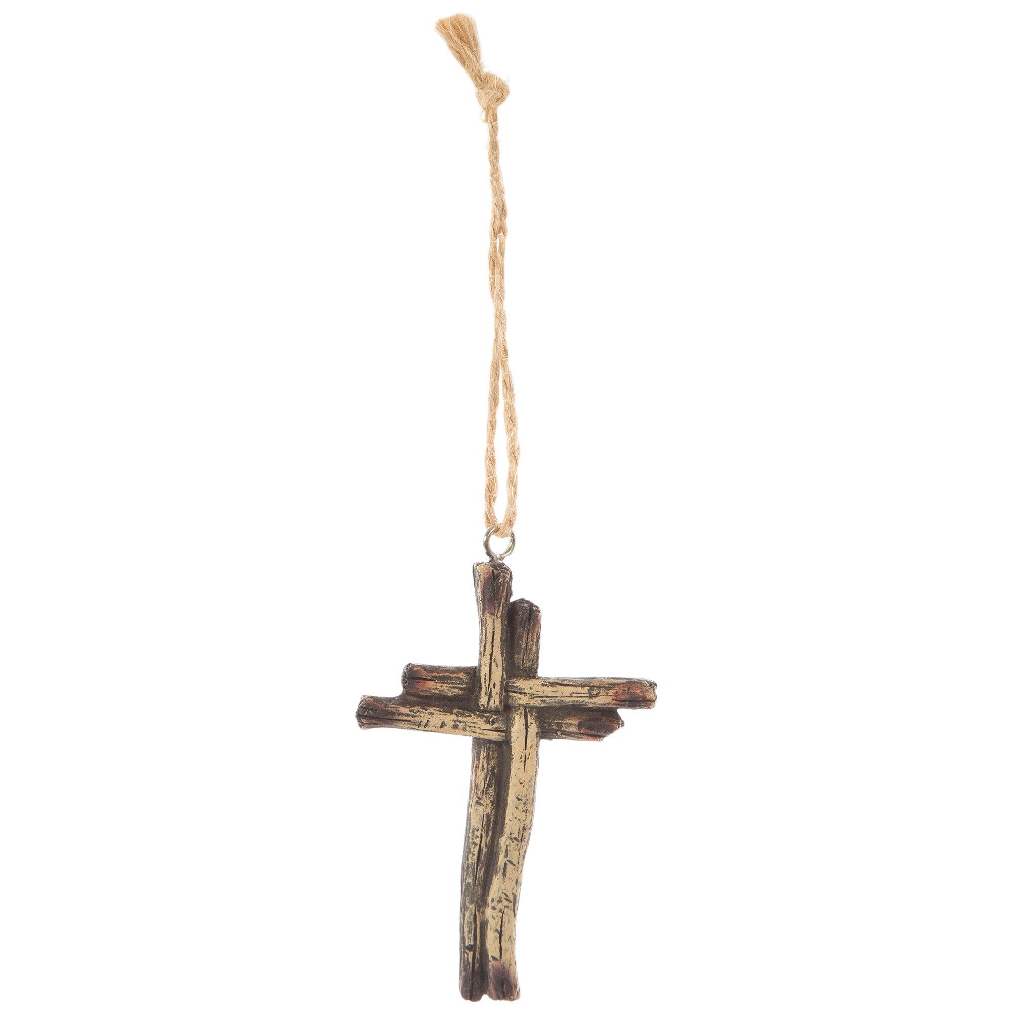 Overlapping Branch Cross Ornament | Hobby Lobby | 2551075