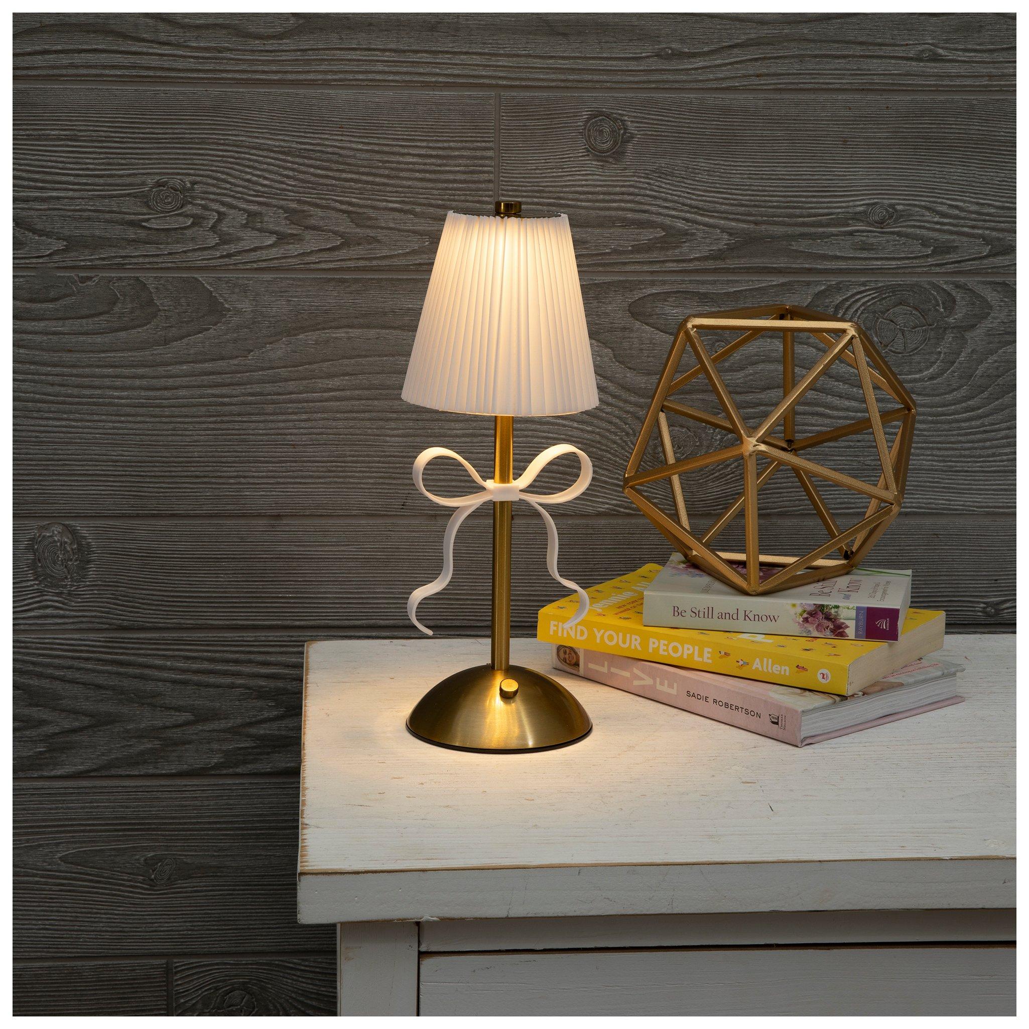 White Bow LED Lamp | Hobby Lobby | 2551786