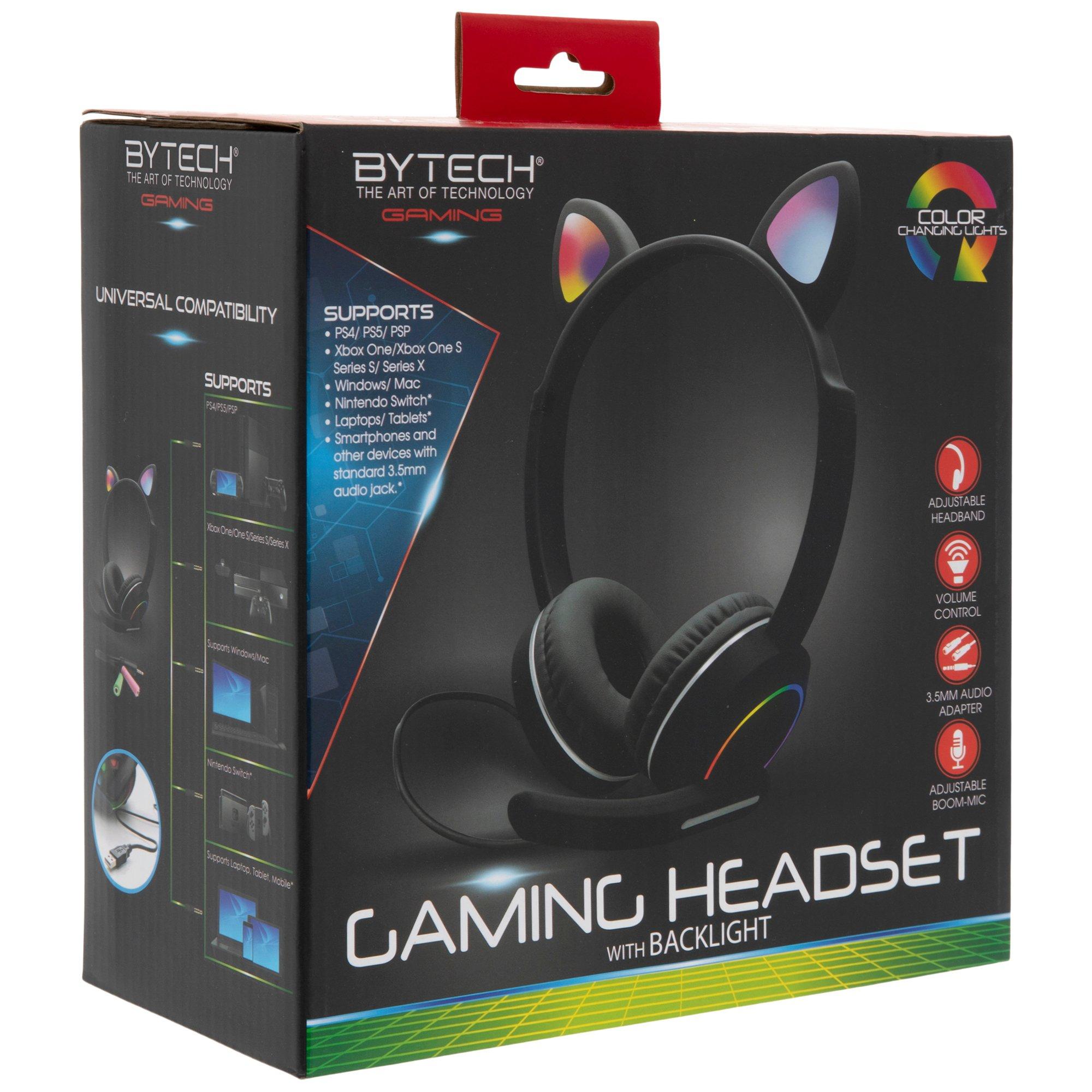 Cat Ears Light Up Gaming Headset | Hobby Lobby | 2552404