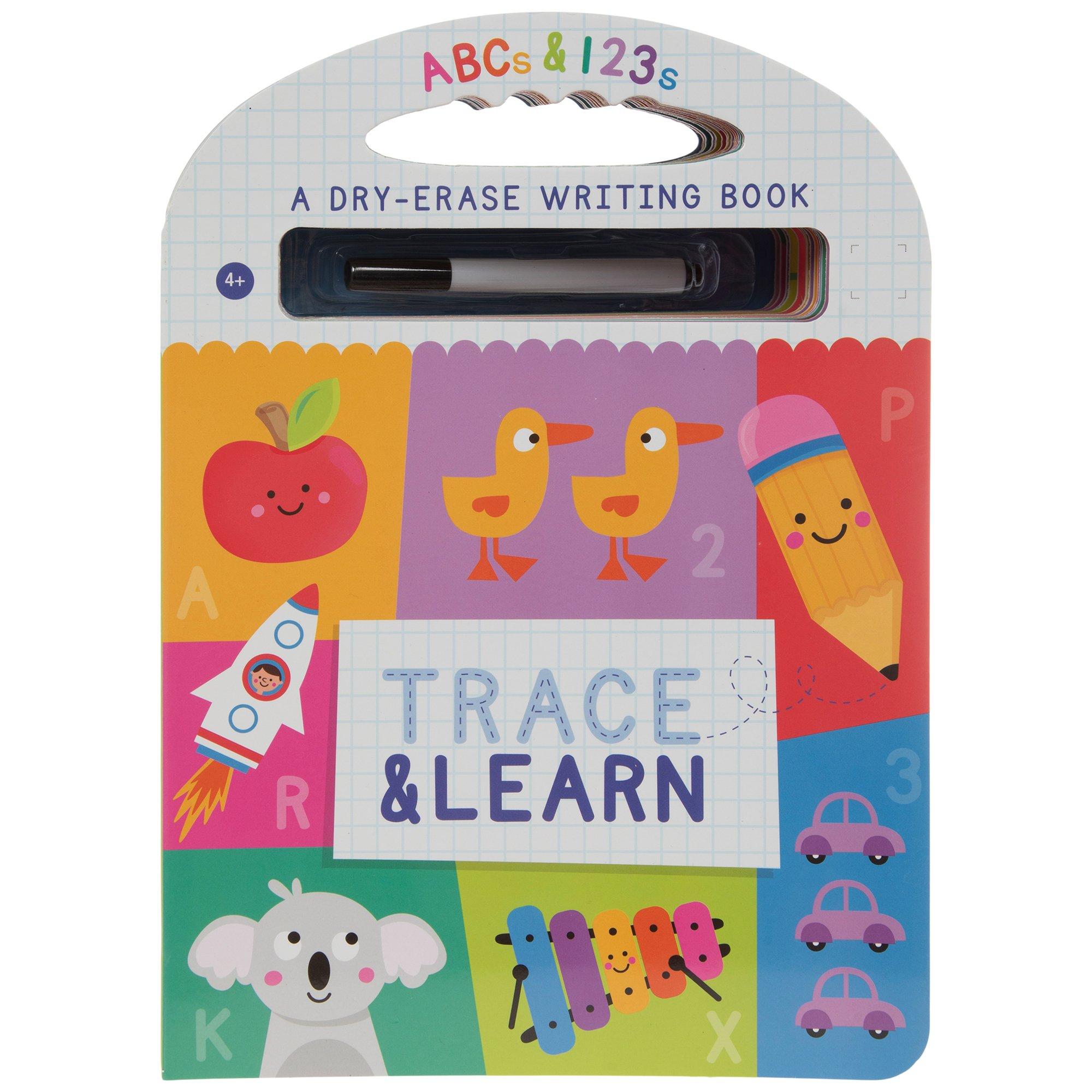 ABCs & 123s Trace & Learn Drawing Book | Hobby Lobby | 2553428