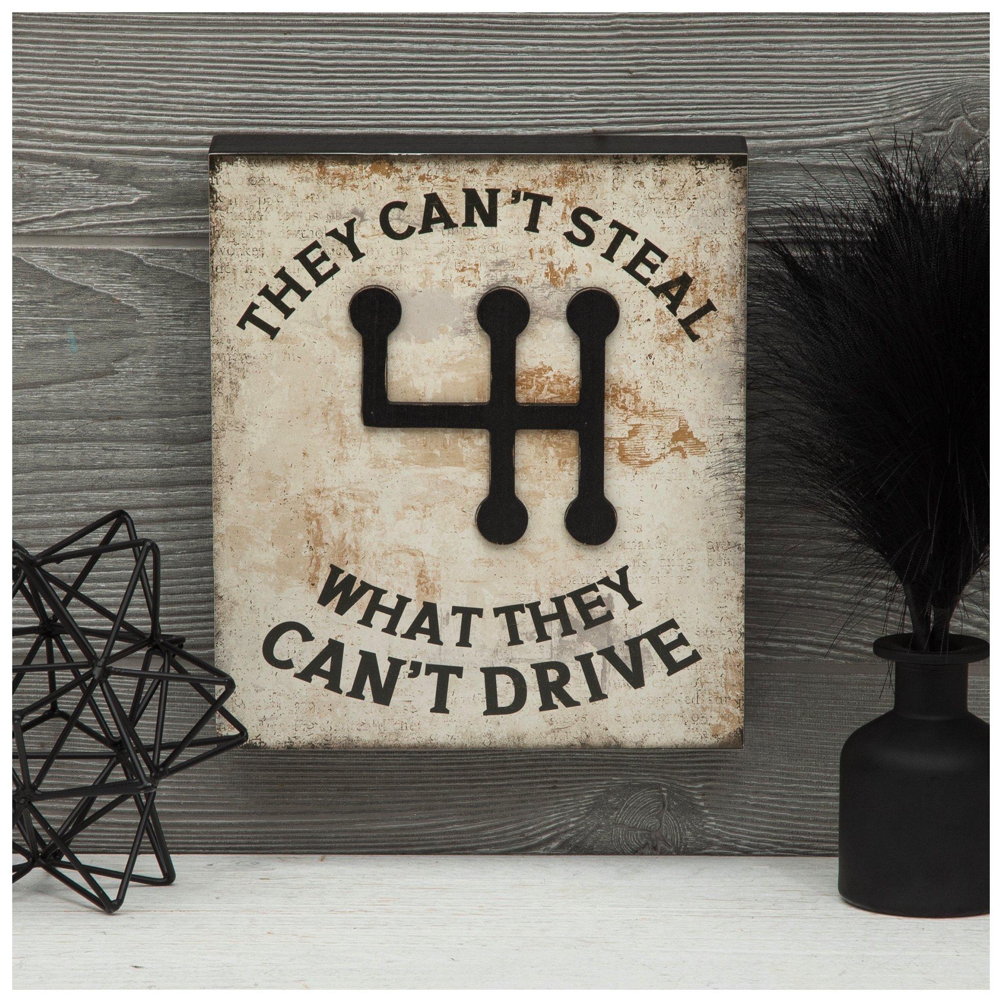 Can't Drive Wood Decor | Hobby Lobby | 2555753