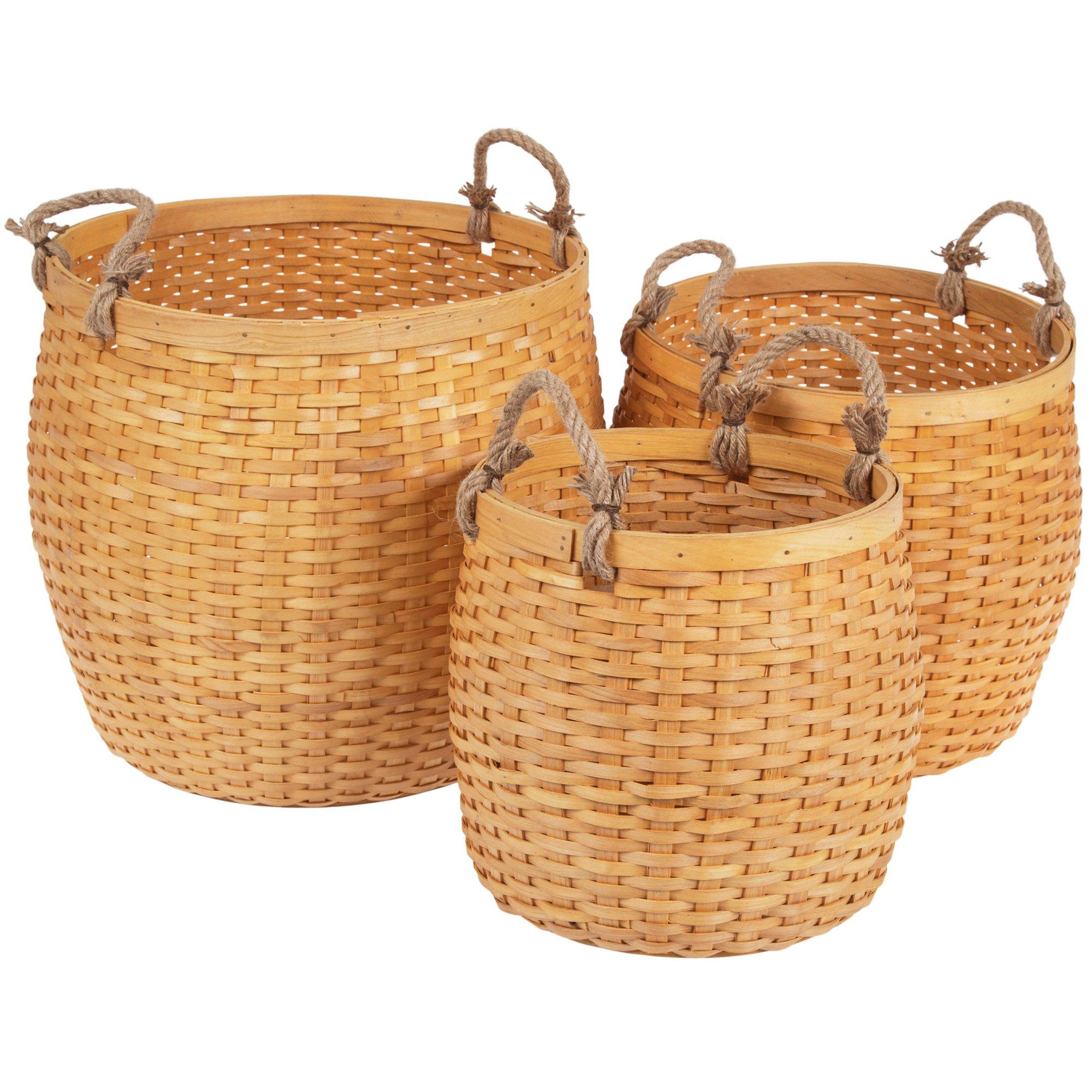 Woven Wood Basket Set | Hobby Lobby | 2556041