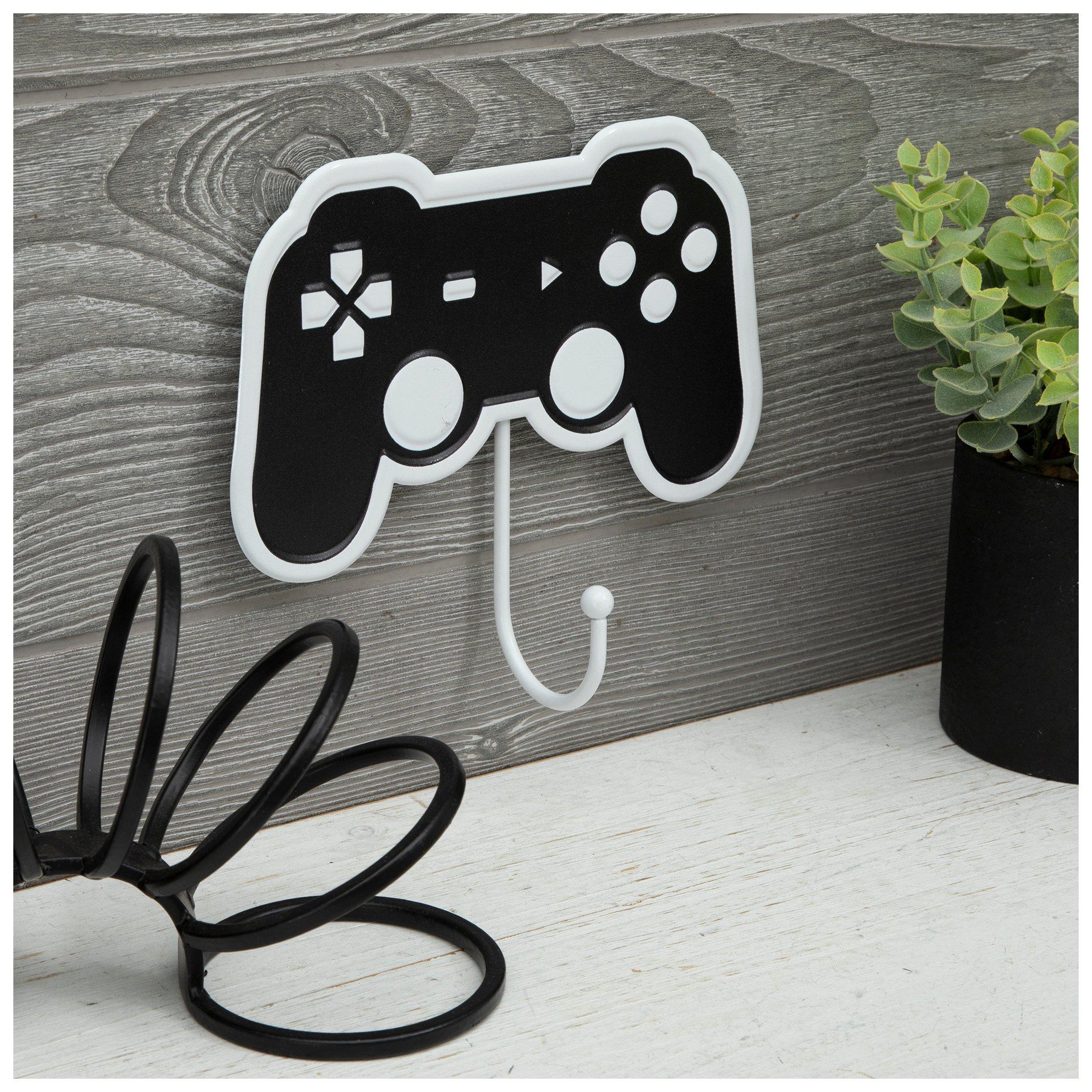 Gamer Controller Metal Wall Hook | Hobby Lobby | 2556298