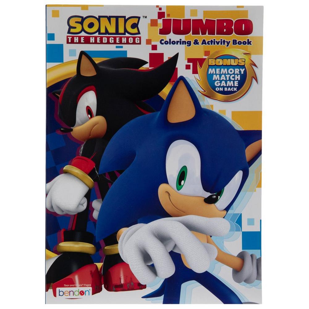 Children's Outdoor Gear SONIC THE HEDGEHOG Sticker Book - 400 ...
