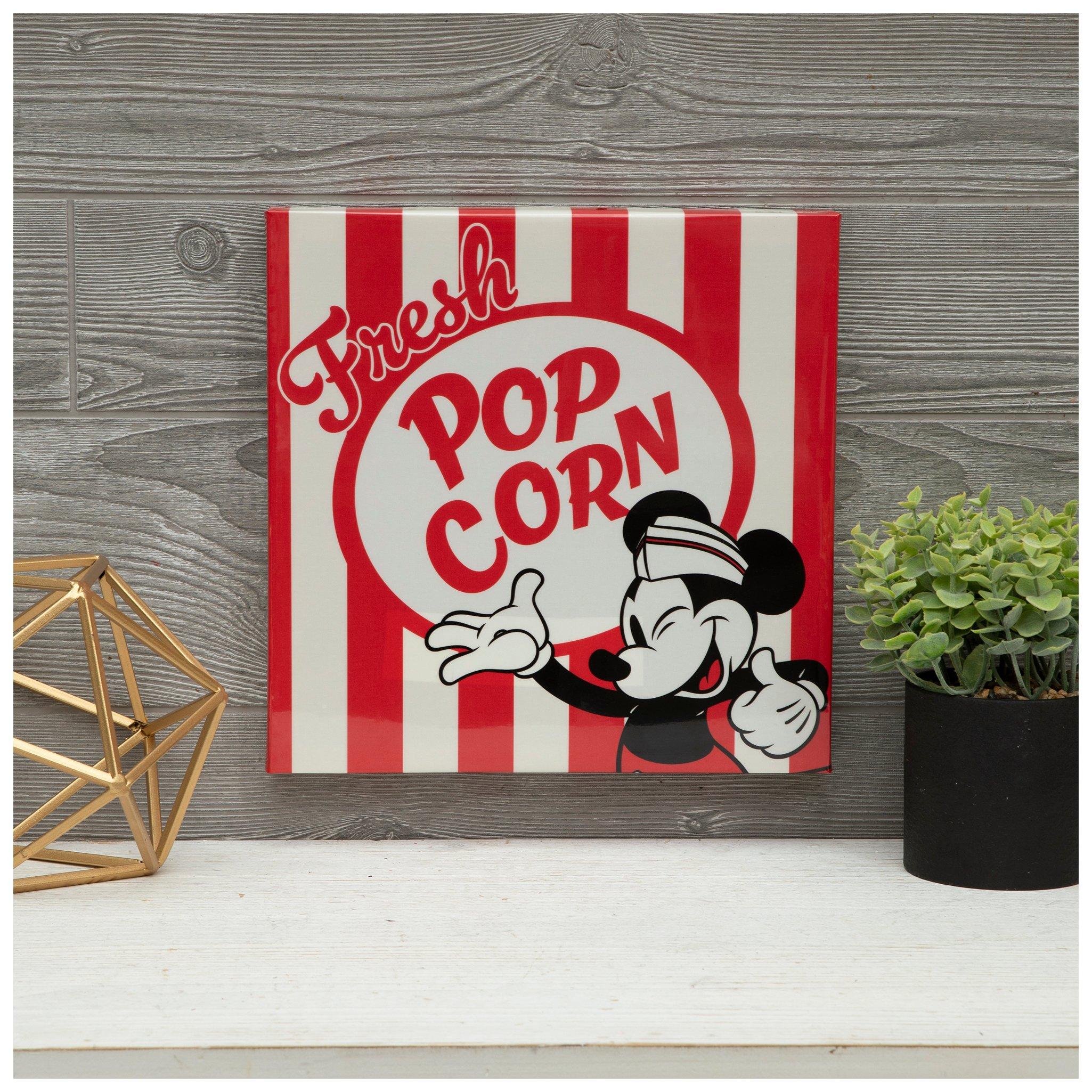 Mickey Mouse Popcorn Canvas Wall Decor | Hobby Lobby | 2556983
