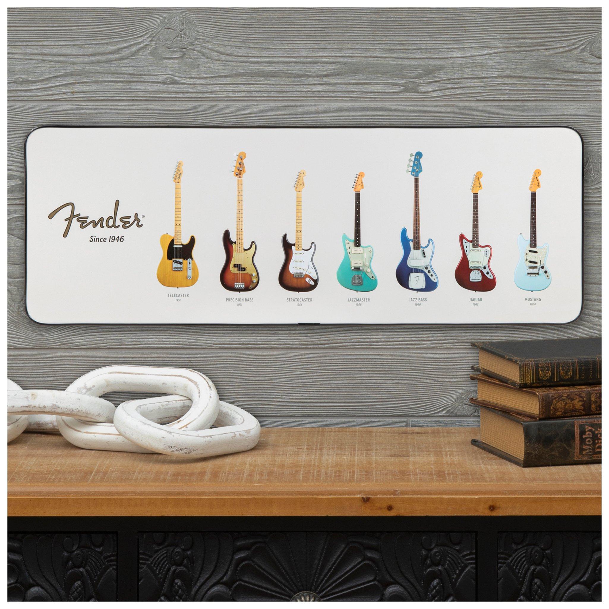 Fender Guitars Wood Wall Decor | Hobby Lobby | 2558468