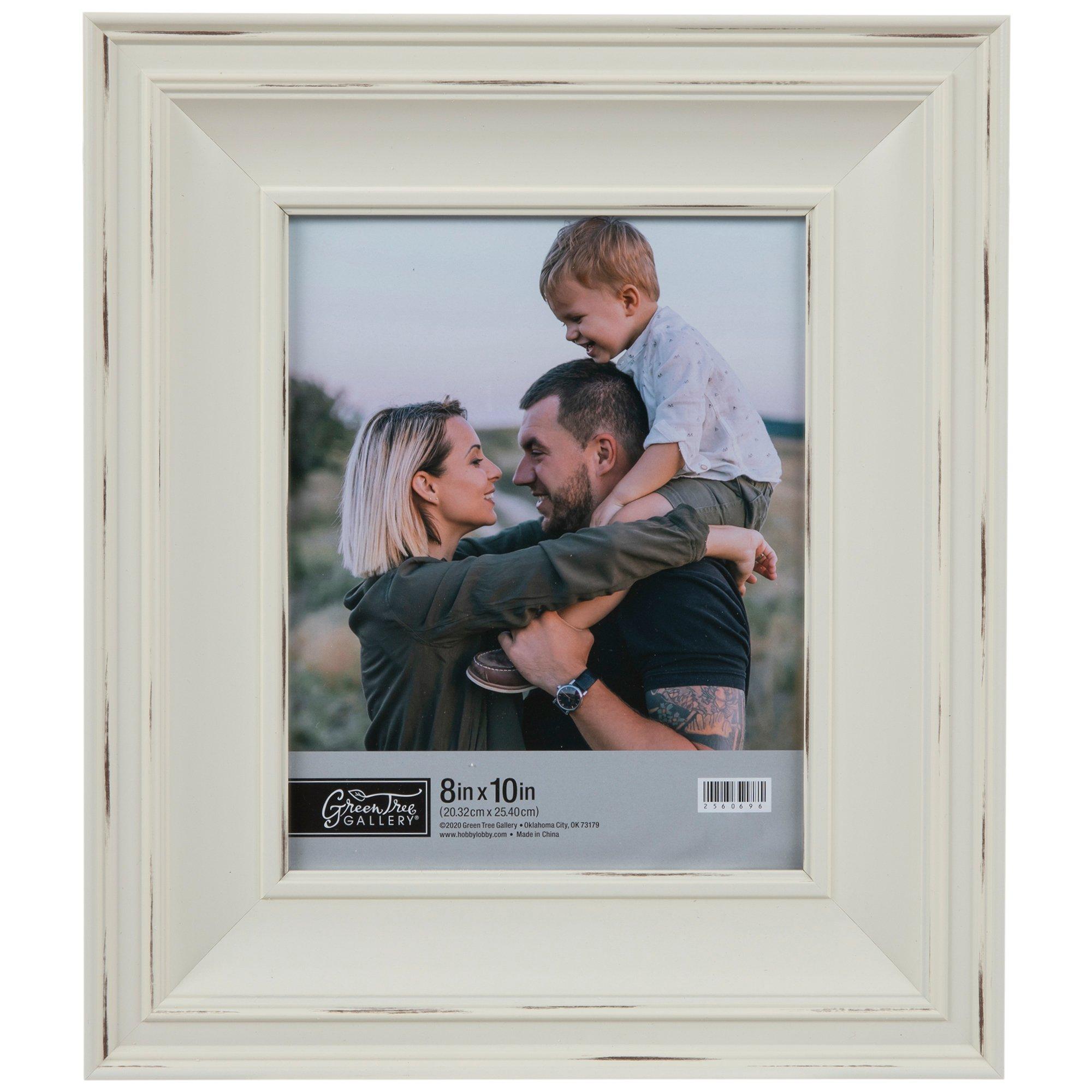 Off-White Distressed Wood Wall Frame | Hobby Lobby | 2560696