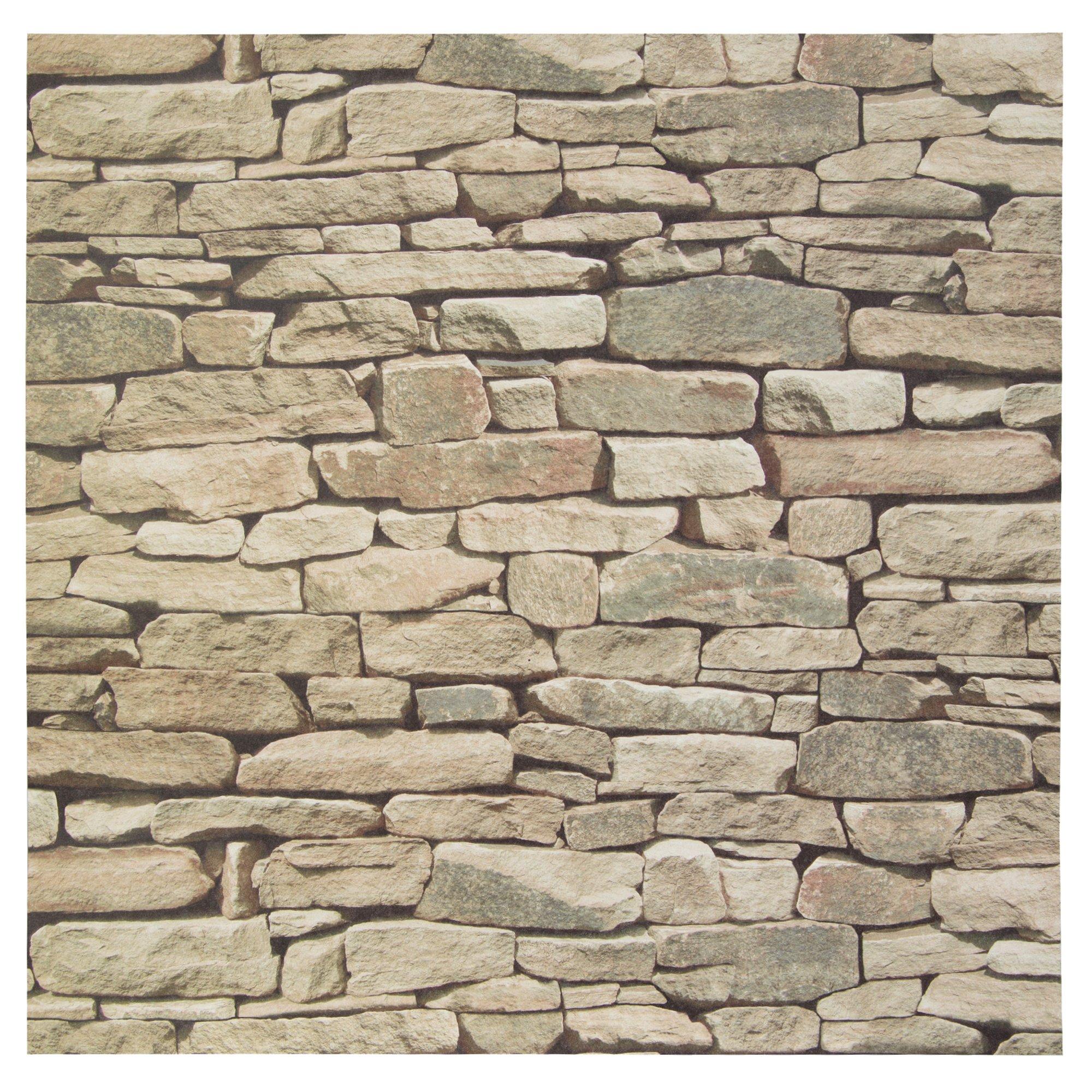 Stacked Stone Scrapbook Paper - 12" x 12" | Hobby Lobby | 2562171
