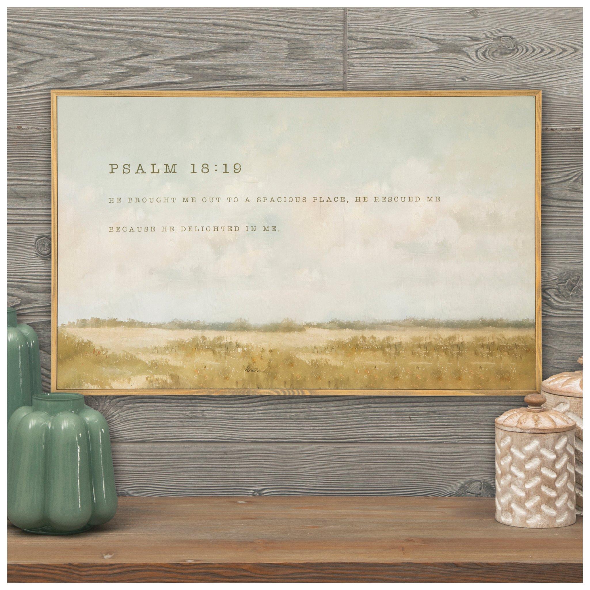 Hobby Lobby Scripture Wall Art