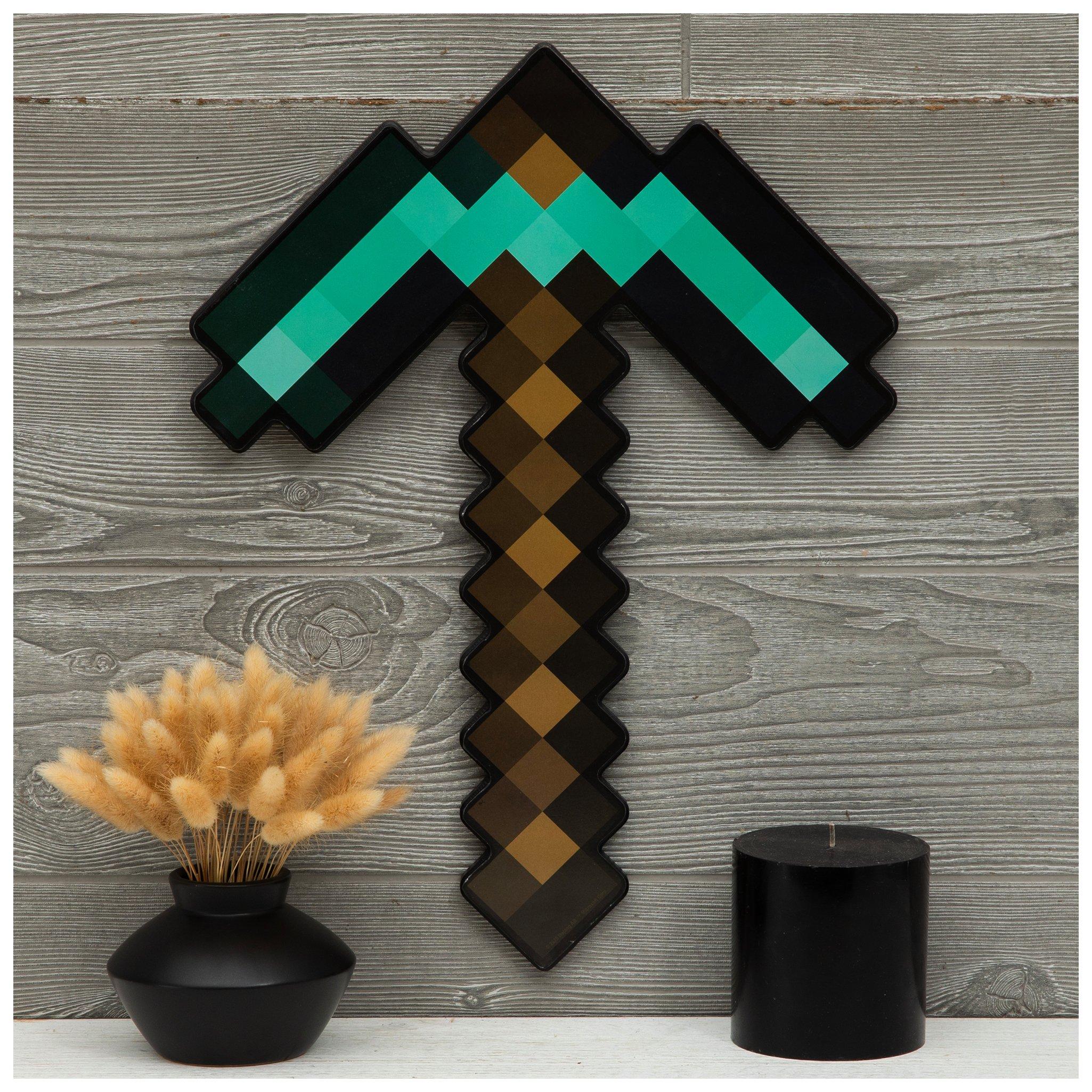 Minecraft Pickaxe Wood Wall Decor | Hobby Lobby | 2564987