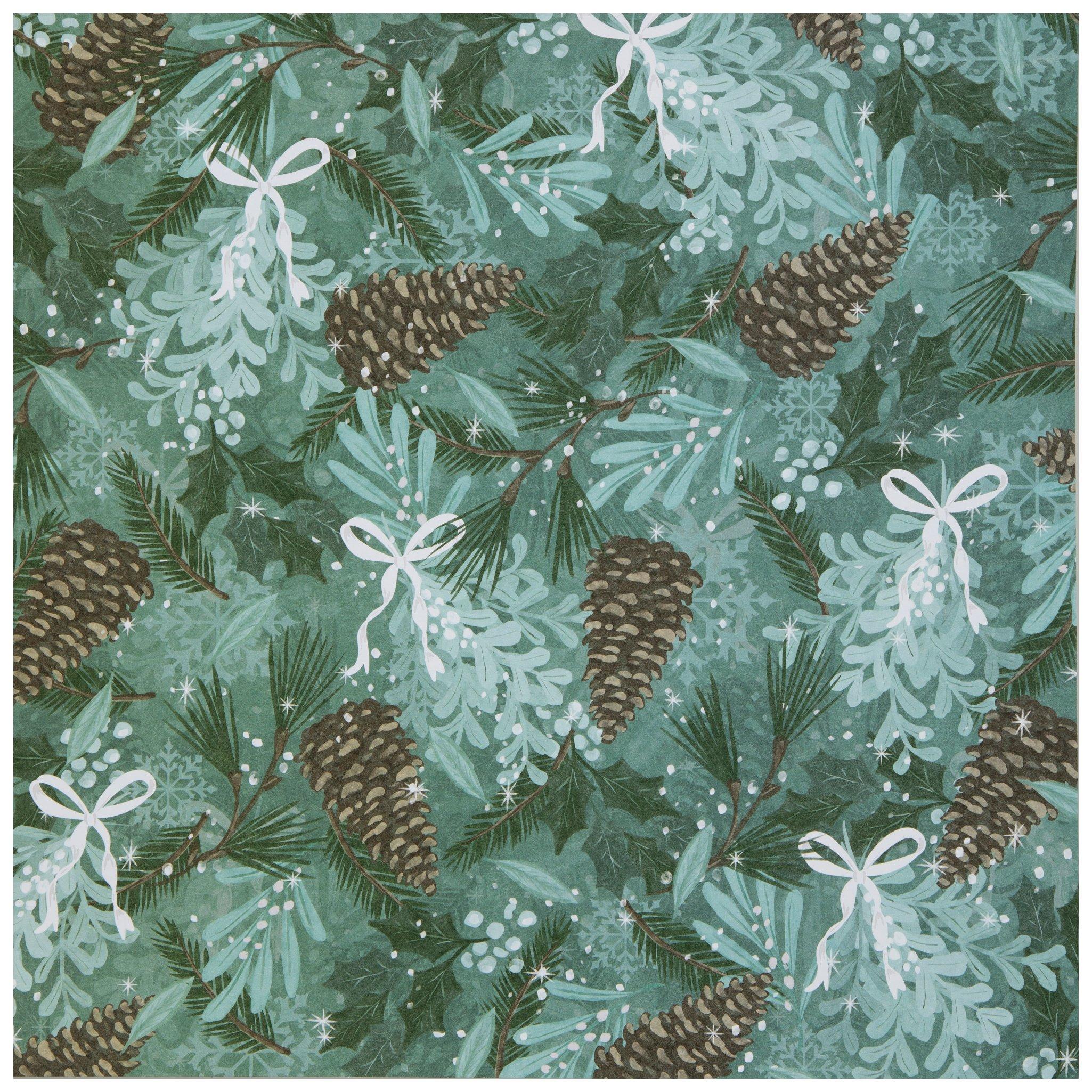 Pine & Pinecone Scrapbook Paper - 12" x 12" | Hobby Lobby | 2567527