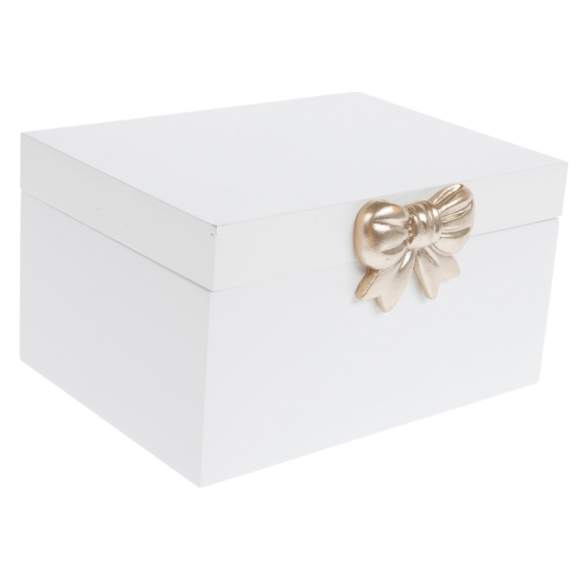 Gold Bow Wood Box | Hobby Lobby | 2569838