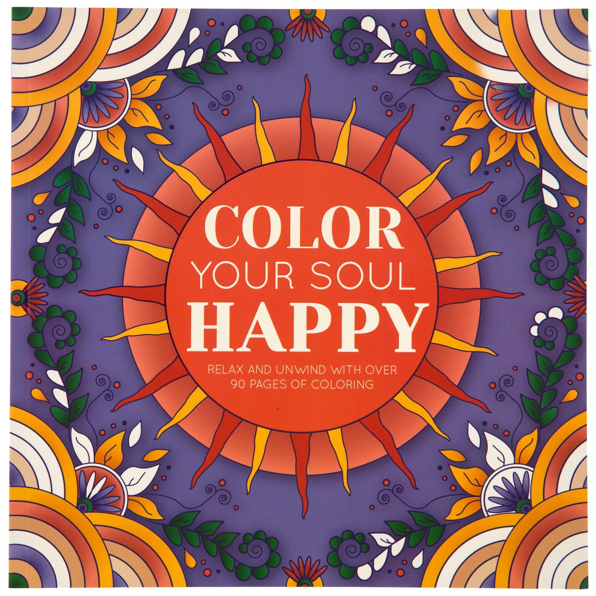 Color Your Soul Happy Coloring Book | Hobby Lobby | 2573384