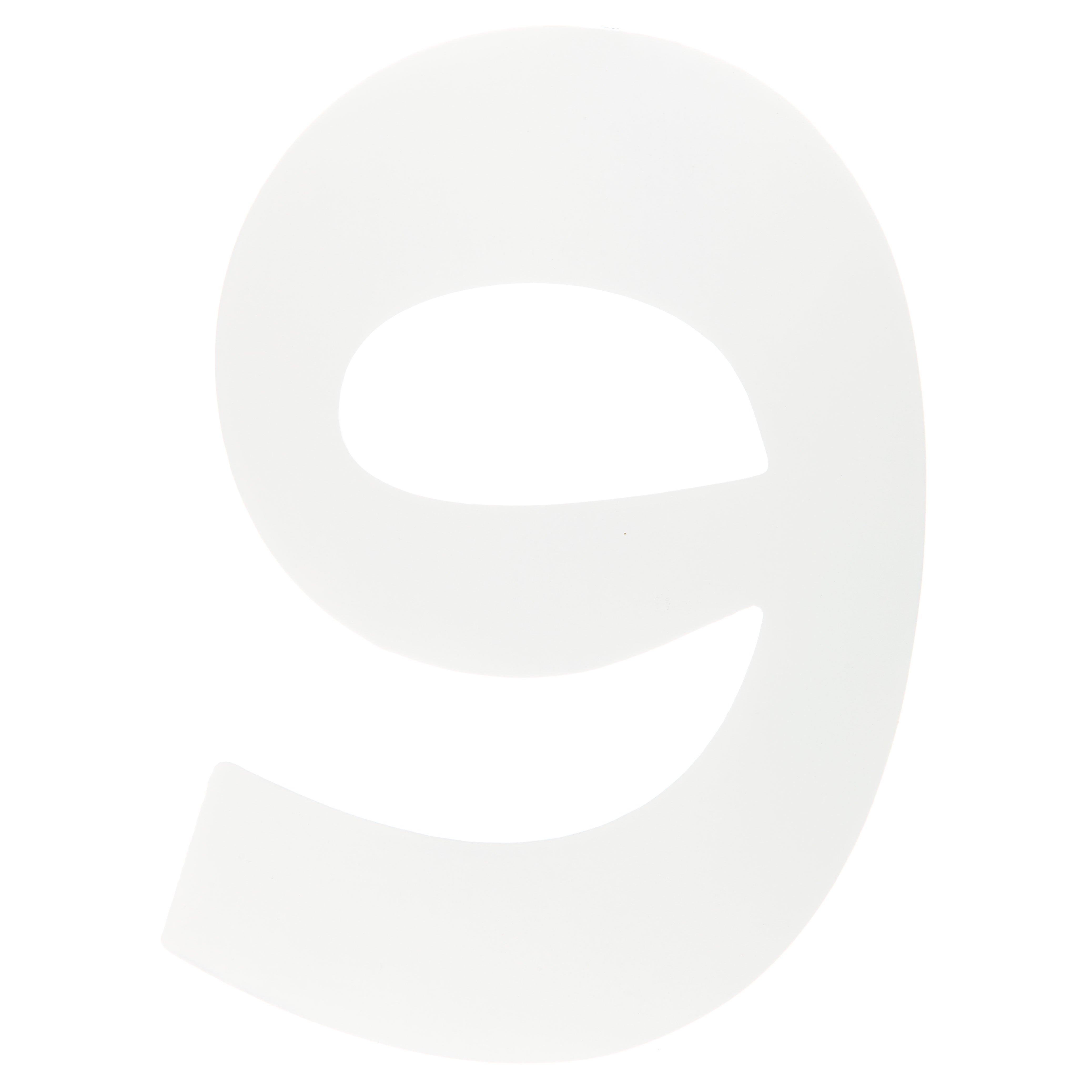 White Wood Number Wall Decor | Hobby Lobby | 257683