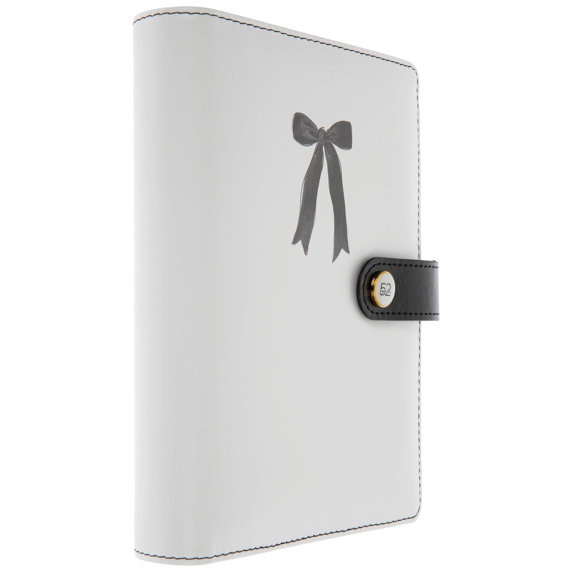 Black & White Bow Empty Personal Planner | Hobby Lobby | 2578532