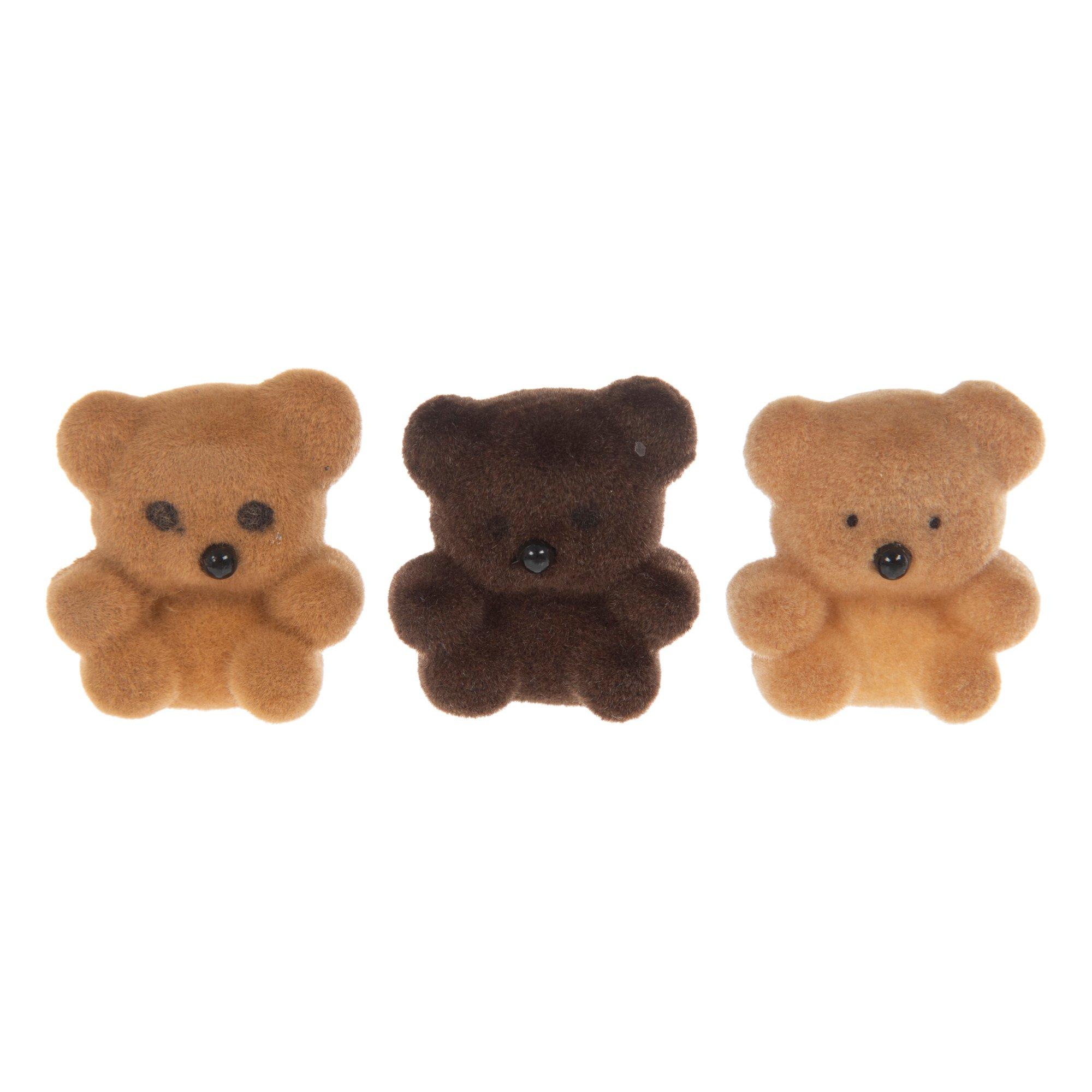 Flocked Mini Bears | Hobby Lobby | 2578938