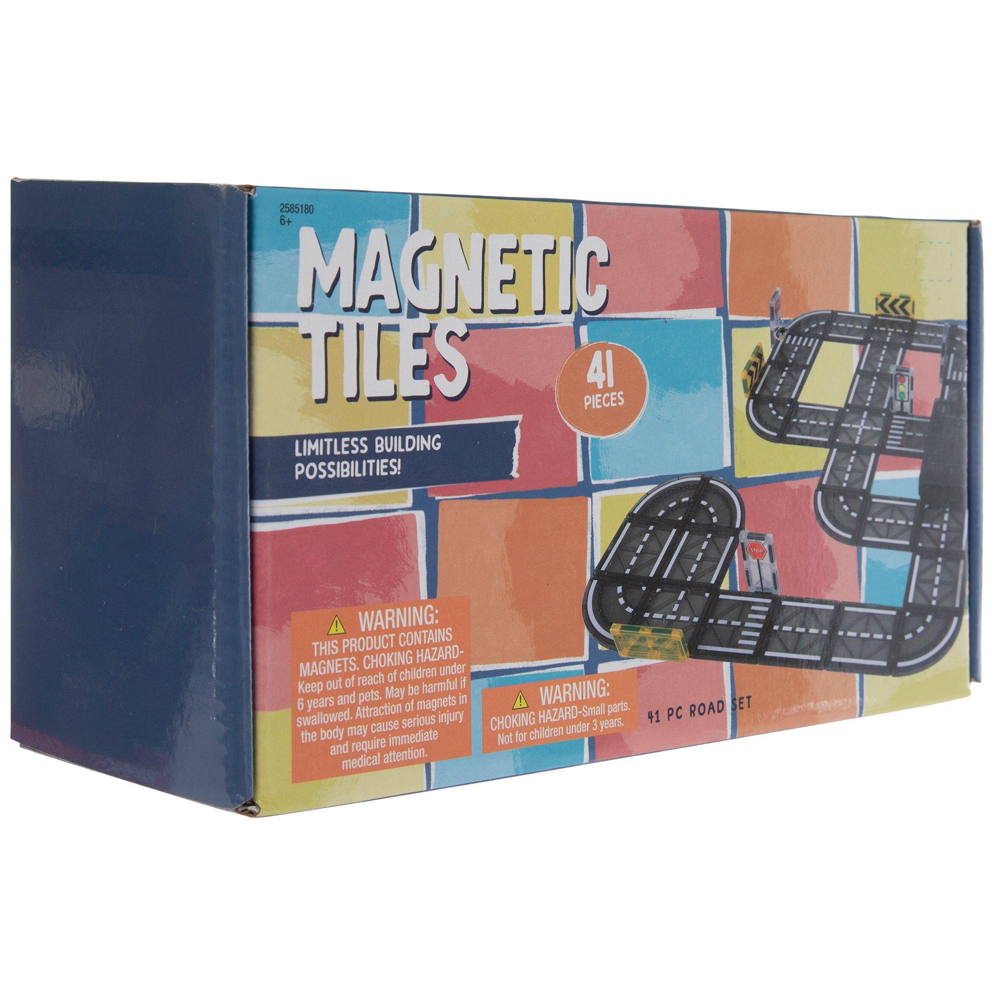 Magnetic Tile Road Set | Hobby Lobby | 2585180