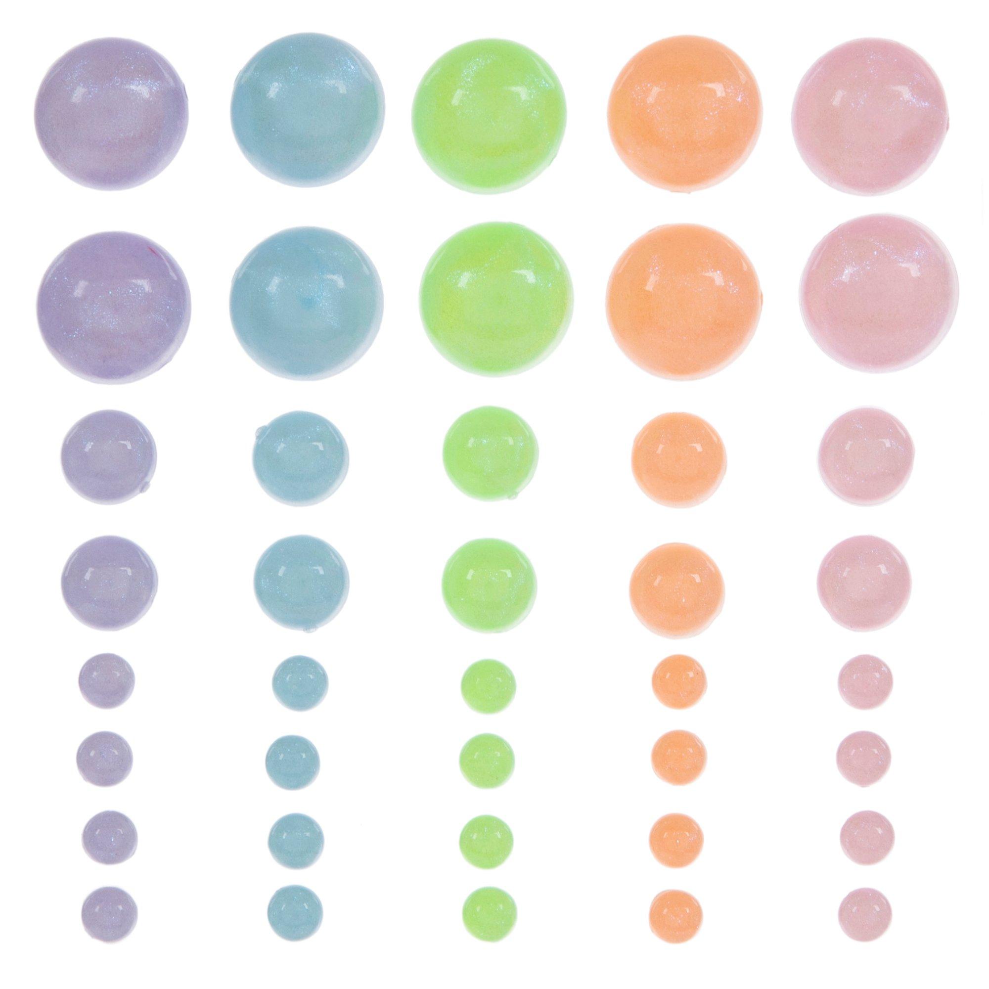 Neon Glitter Bubble Border Stickers | Hobby Lobby | 2586477