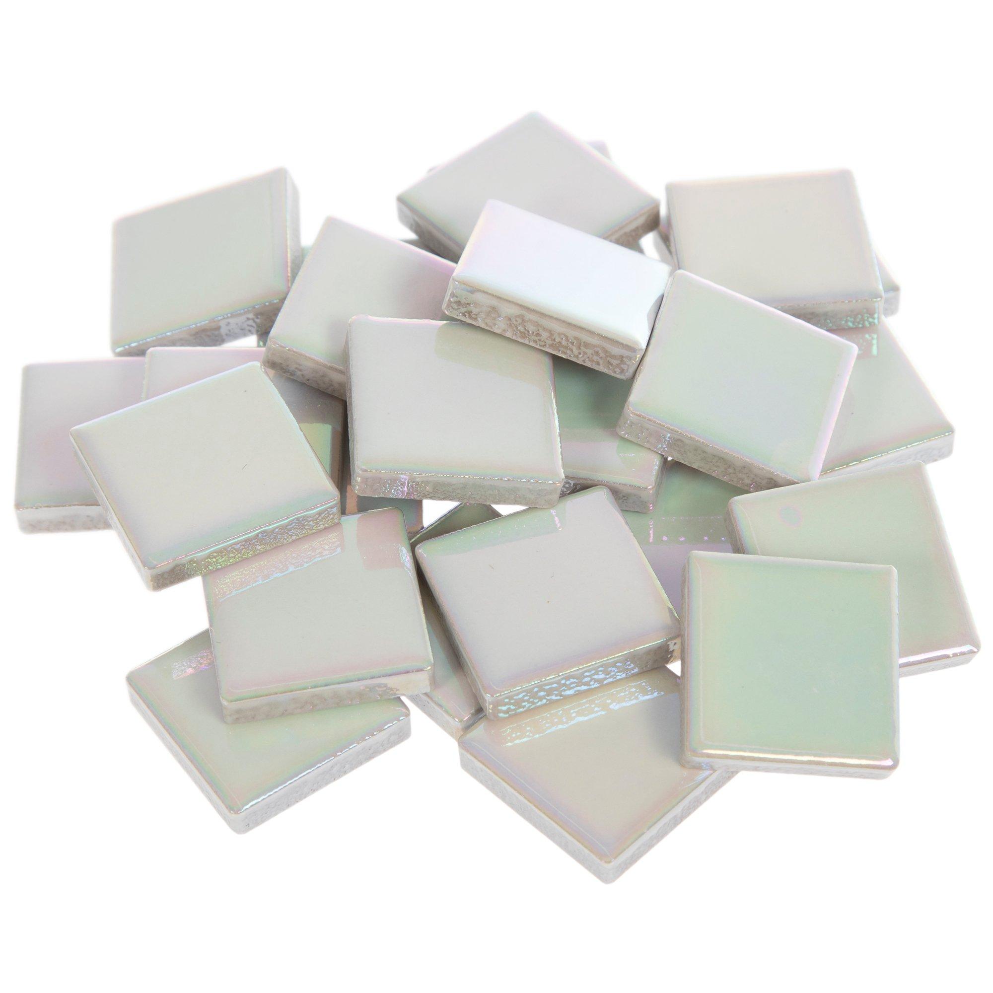 Iridescent White Square Tiles | Hobby Lobby | 2591360