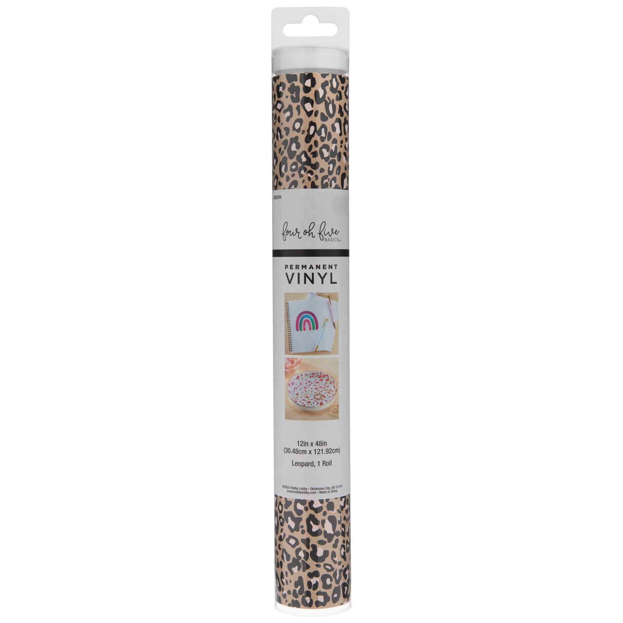 Leopard Print Permanent Vinyl | Hobby Lobby | 2592244
