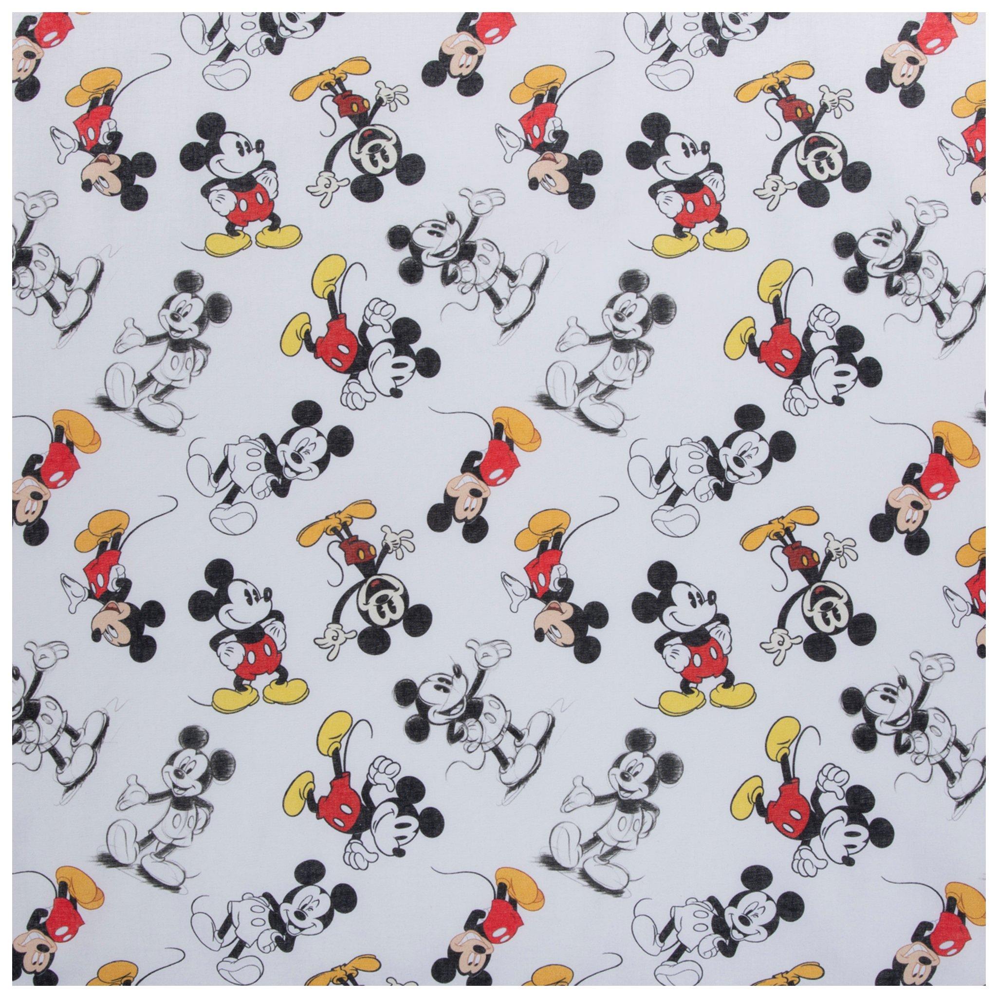 Mickey Through The Years Cotton Calico Fabric | Hobby Lobby | 2597615