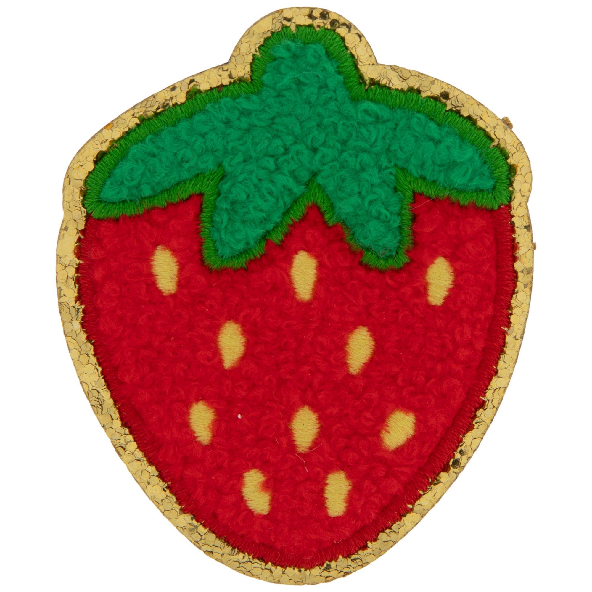 Strawberry Iron-On & Sticker Patch | Hobby Lobby | 2602530